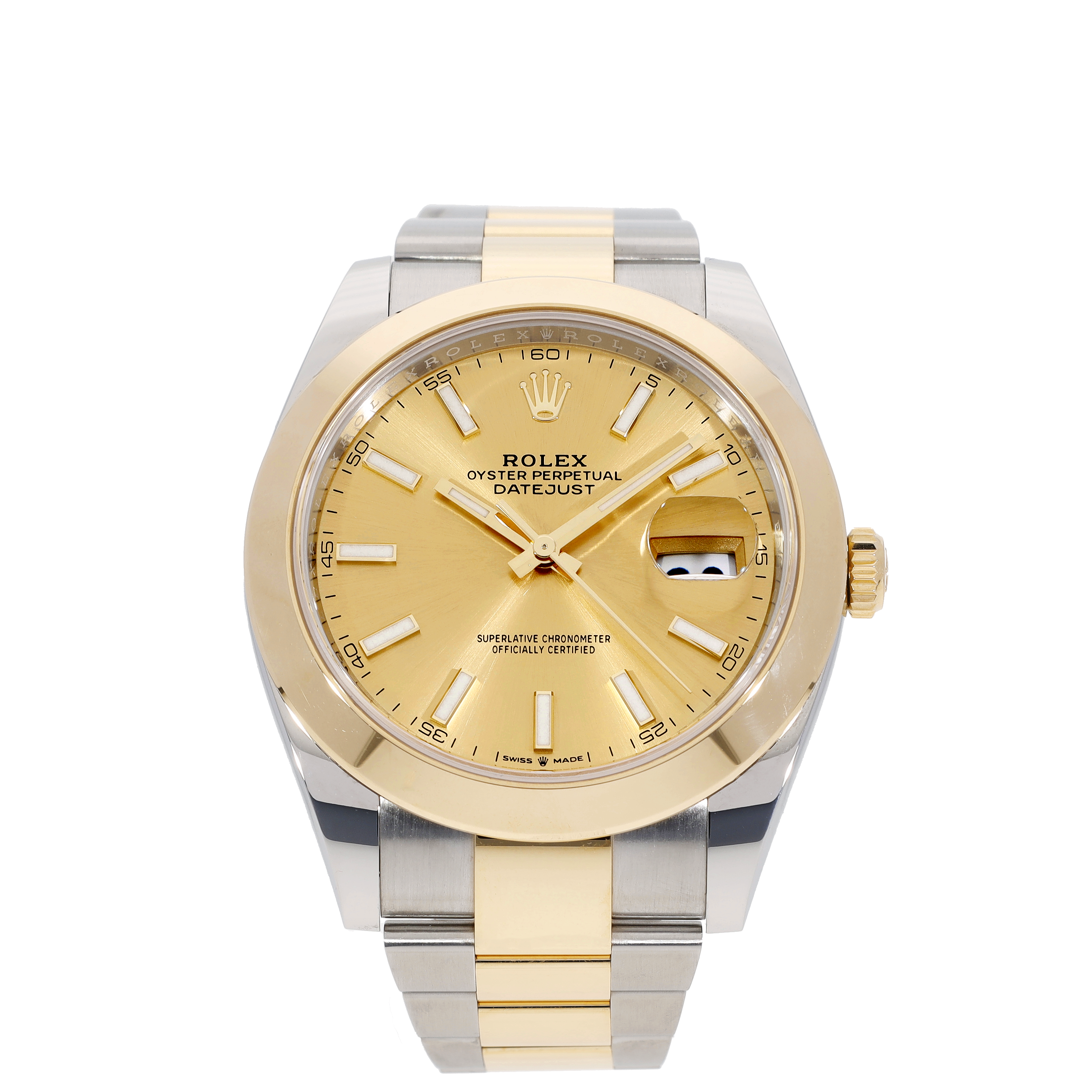 Rolex Datejust 126303 en Acier inoxydable / Or jaune | CHRONEXT