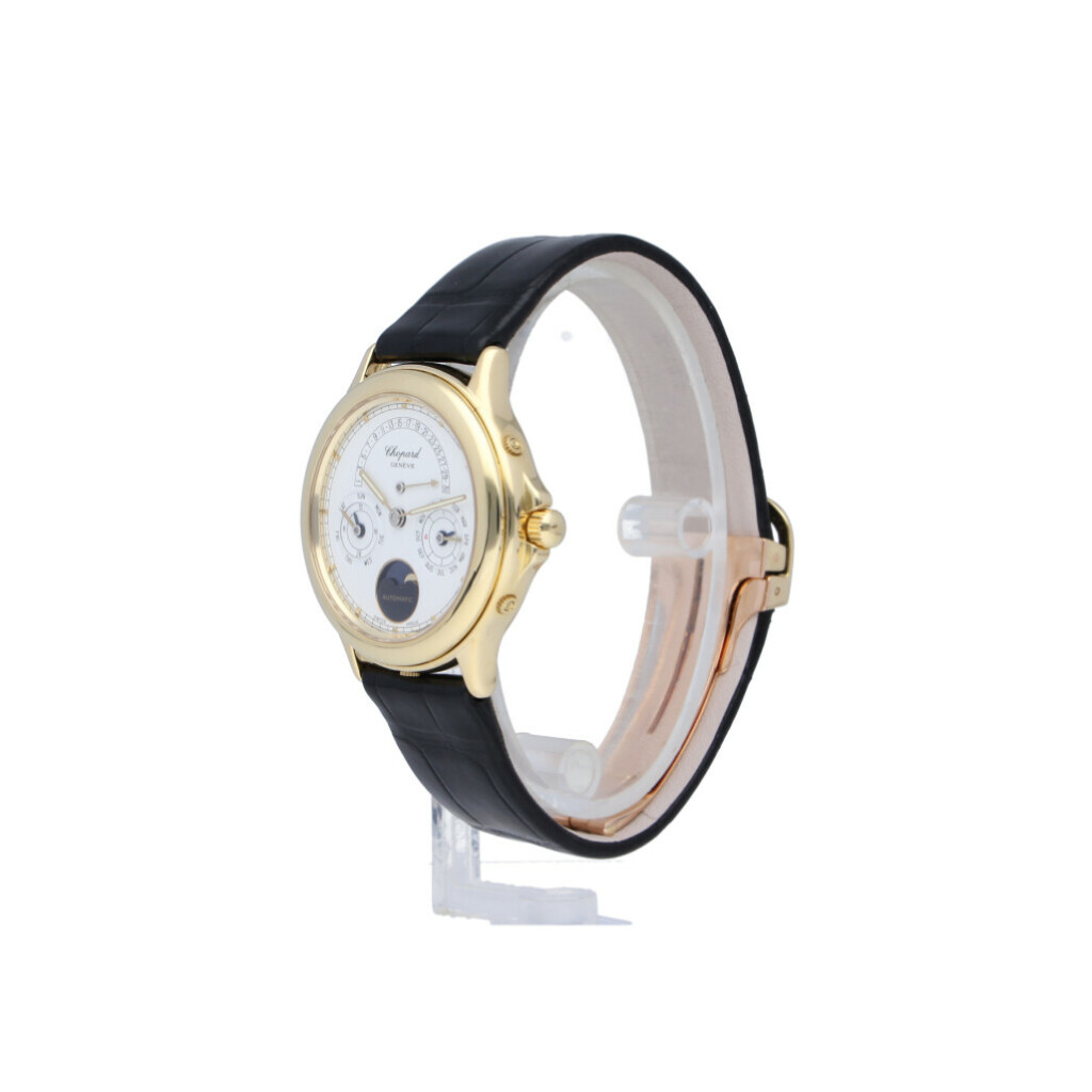 Chopard LUNA D'ORO retrograde perpetua 361165 in Yellow Gold | CHRONEXT