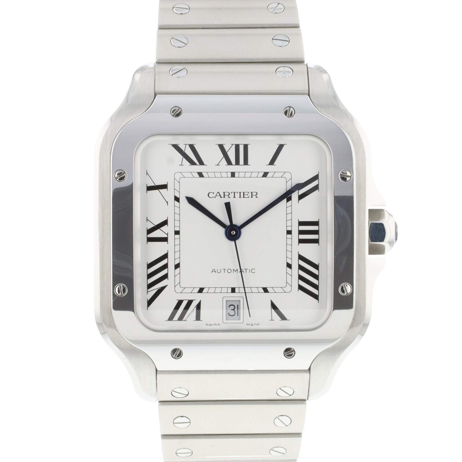 Cartier Santos WSSA0018 in Stainless Steel | CHRONEXT