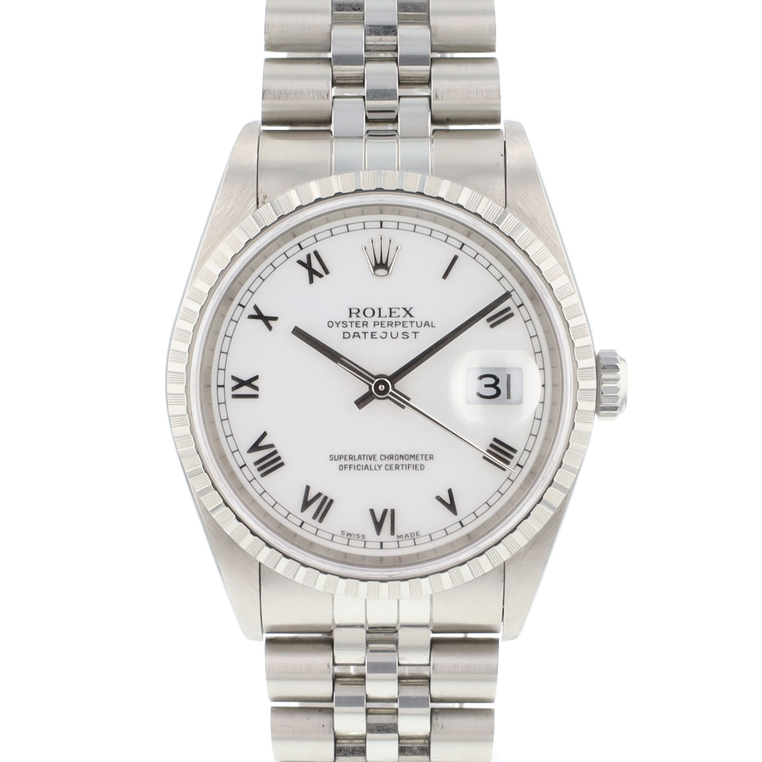 Rolex Datejust 16220 in Stainless Steel | CHRONEXT