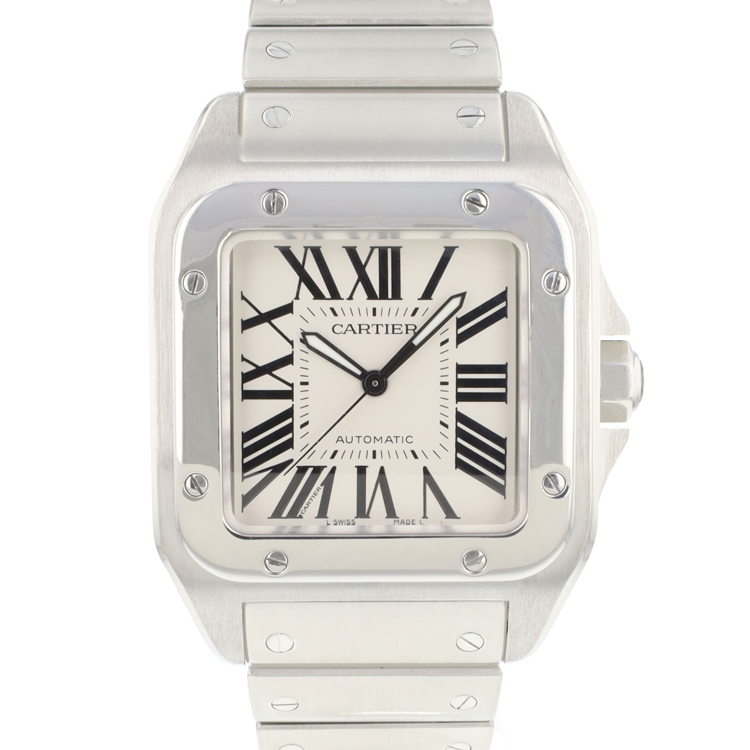 Cartier Santos 2656 in Stainless Steel | CHRONEXT