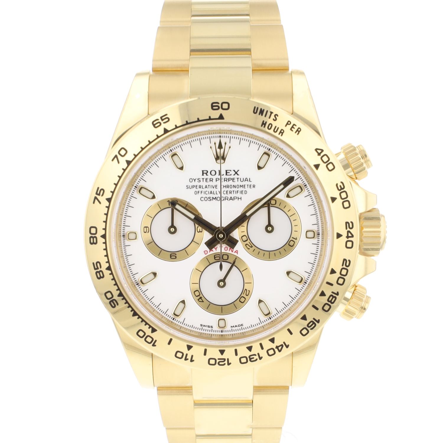 Rolex Cosmograph Daytona 116508 in Yellow Gold | CHRONEXT
