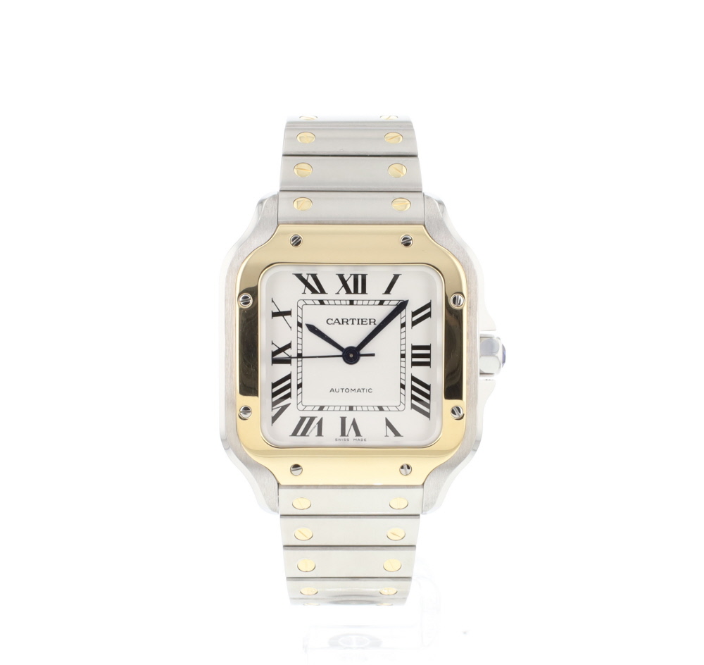 Cartier Santos W2SA0016 in Edelstahl / Gold | CHRONEXT