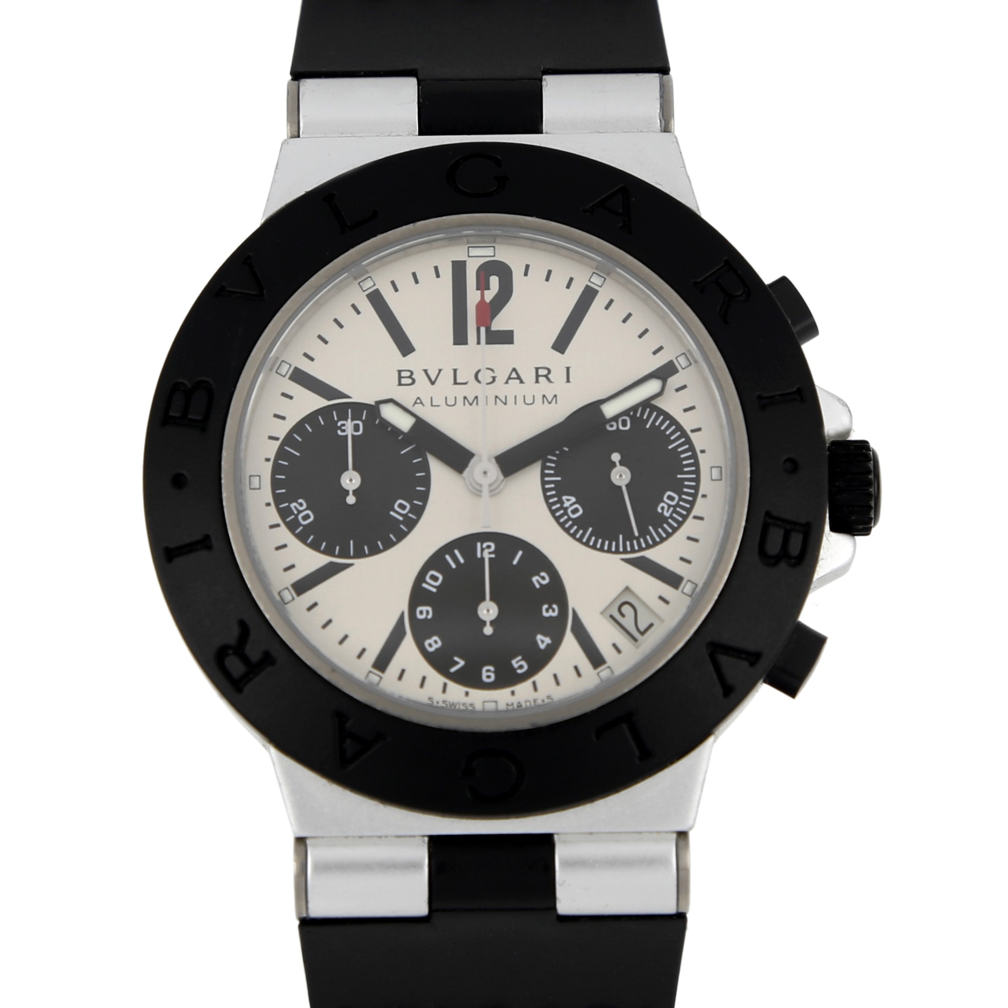 Bulgari Aluminium AC 38 TA in undefined | CHRONEXT