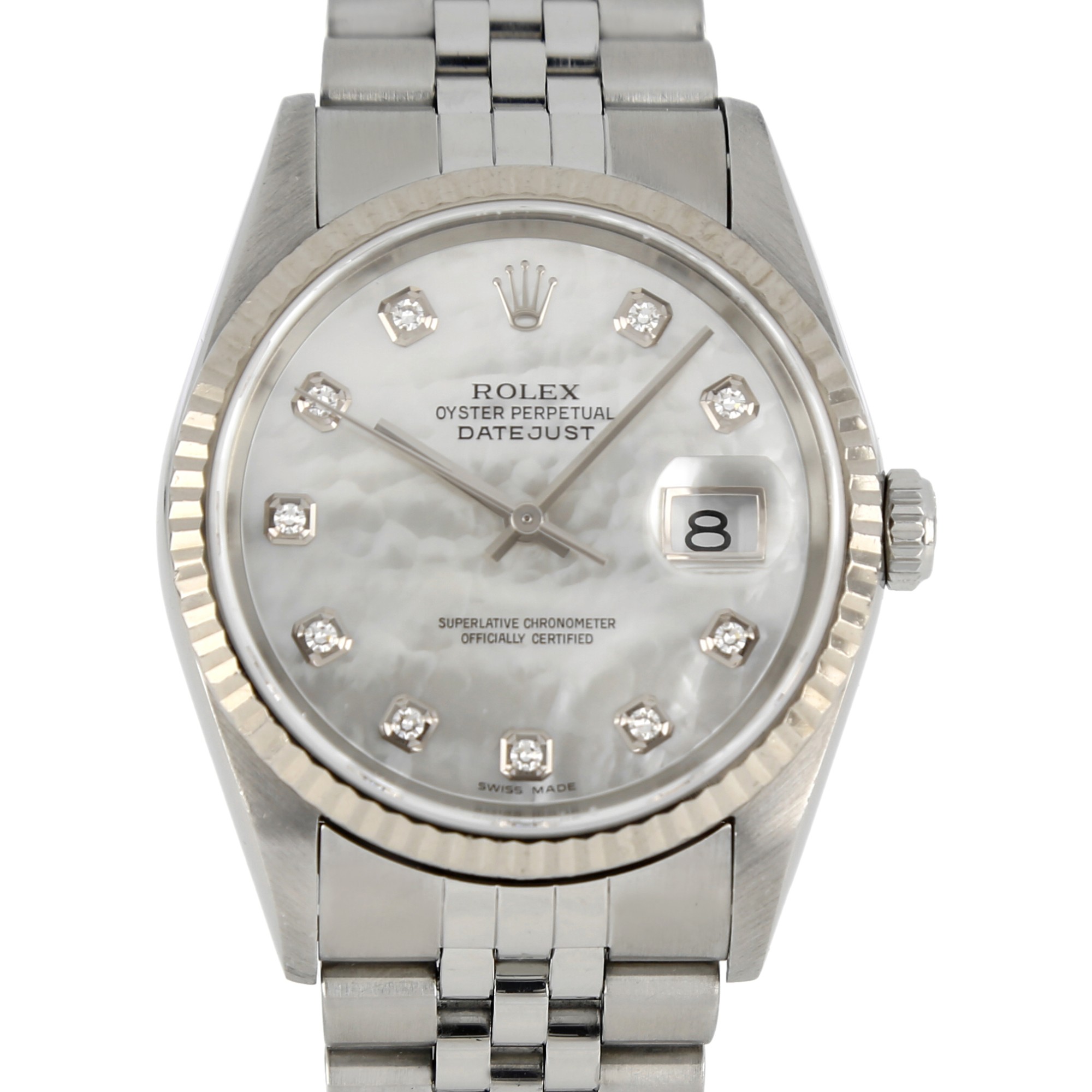 Rolex Date Just 16234 in Stainless Steel | CHRONEXT
