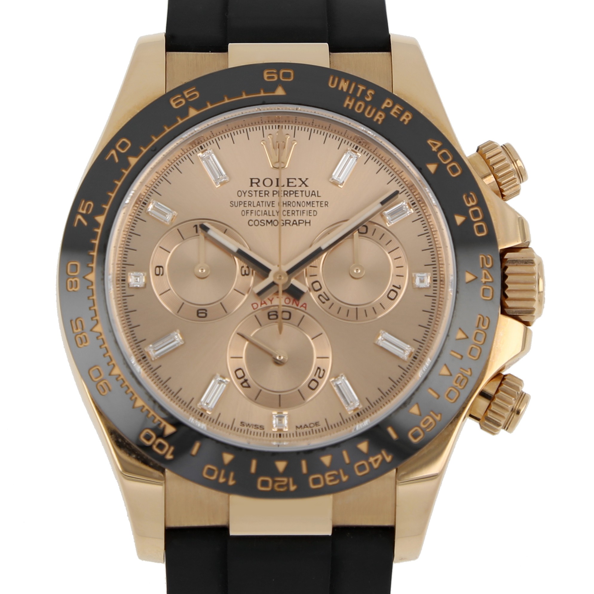 Rolex Daytona 116515LN in Oro rosa | CHRONEXT
