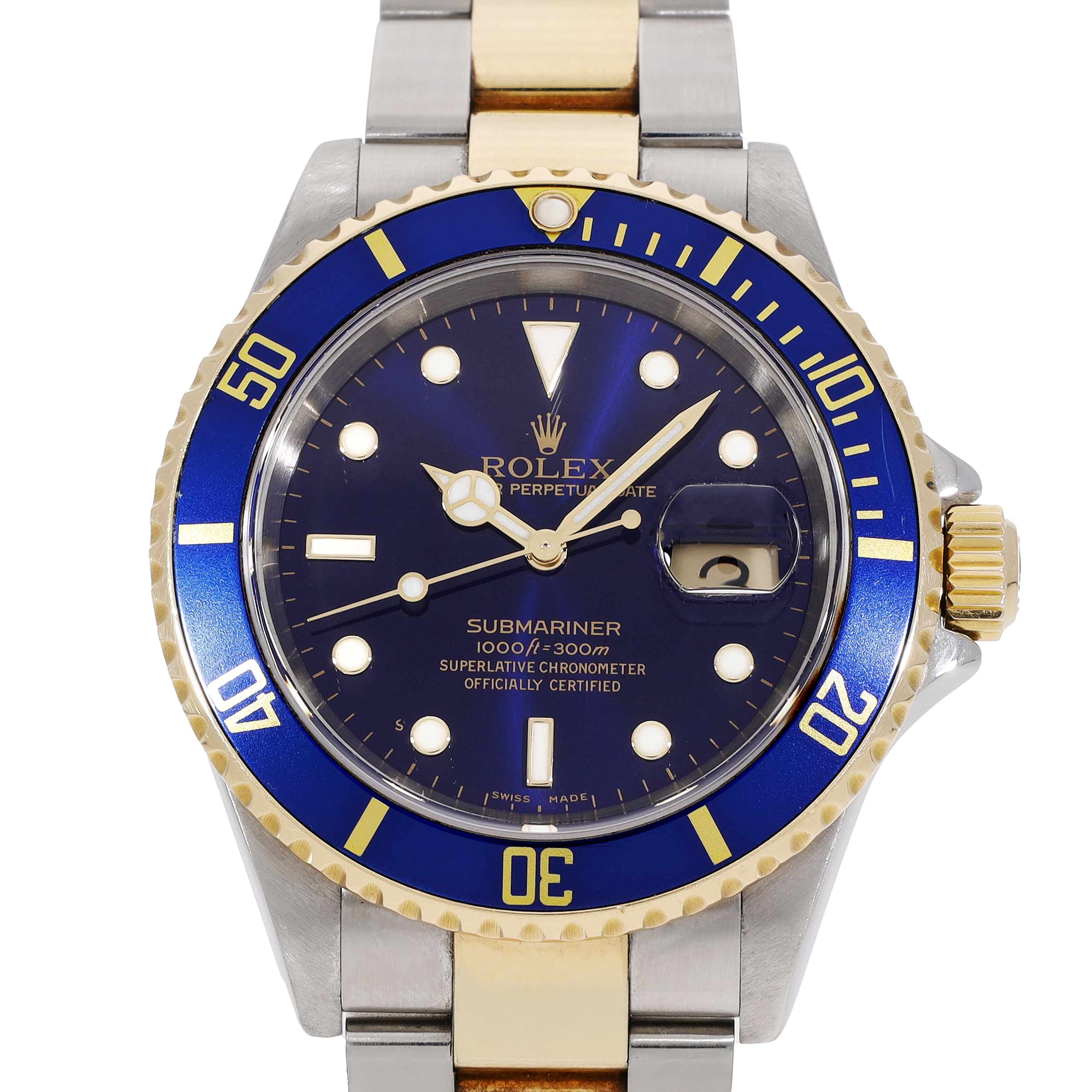 Rolex Submariner 16613T in Edelstahl / Gelbgold | CHRONEXT