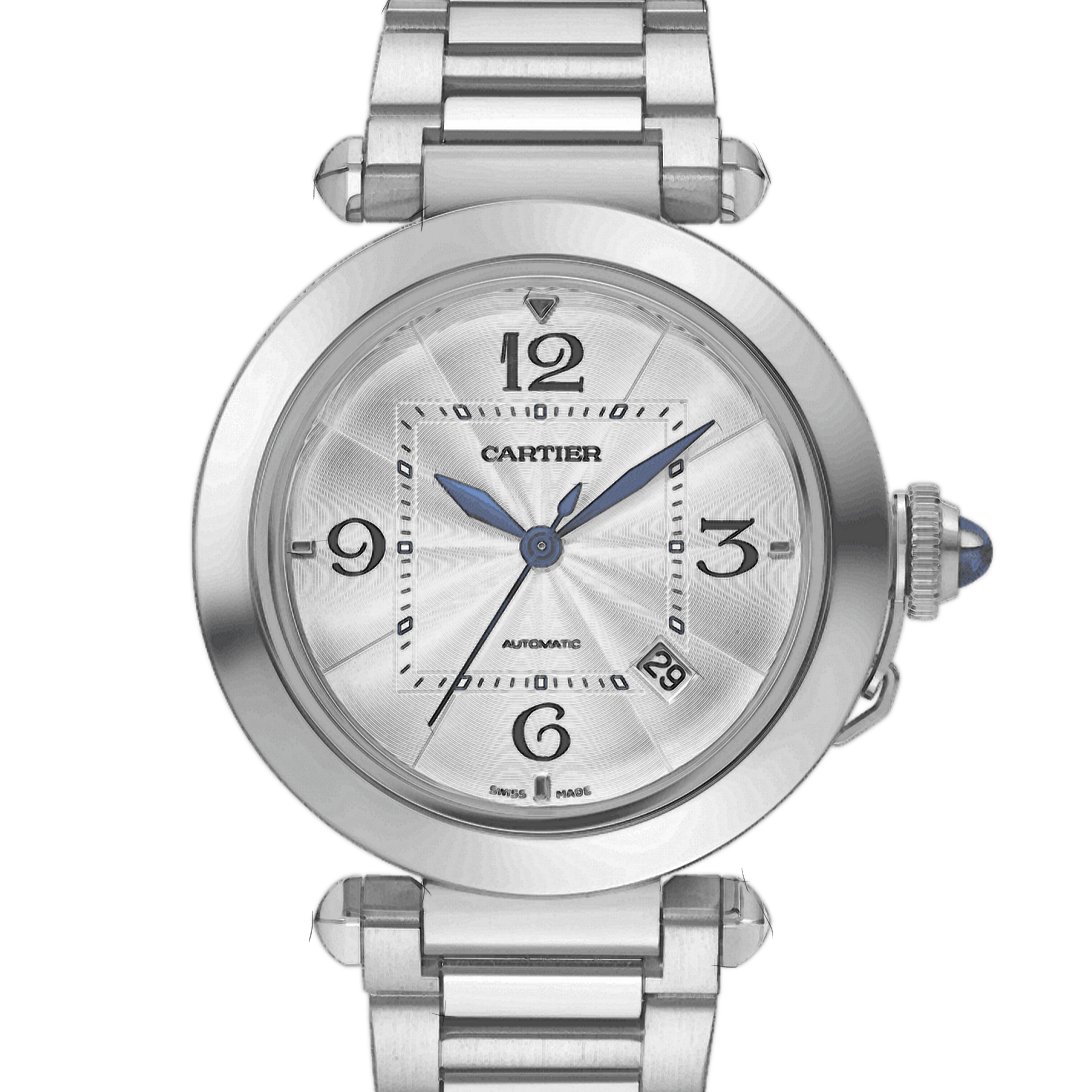 Cartier Pasha WSPA0009 in Edelstahl | CHRONEXT