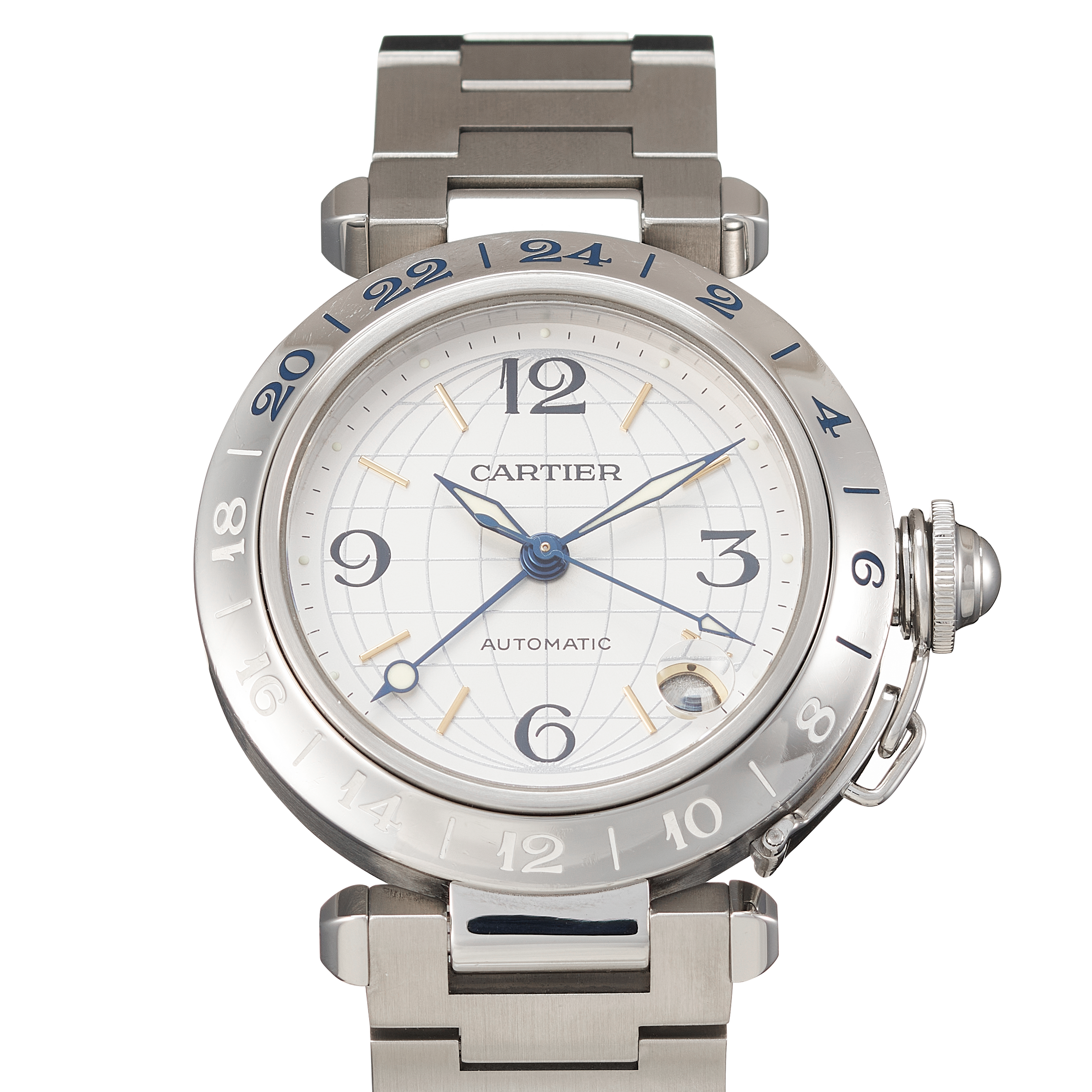 Cartier Pasha 2377 in Stainless Steel | CHRONEXT