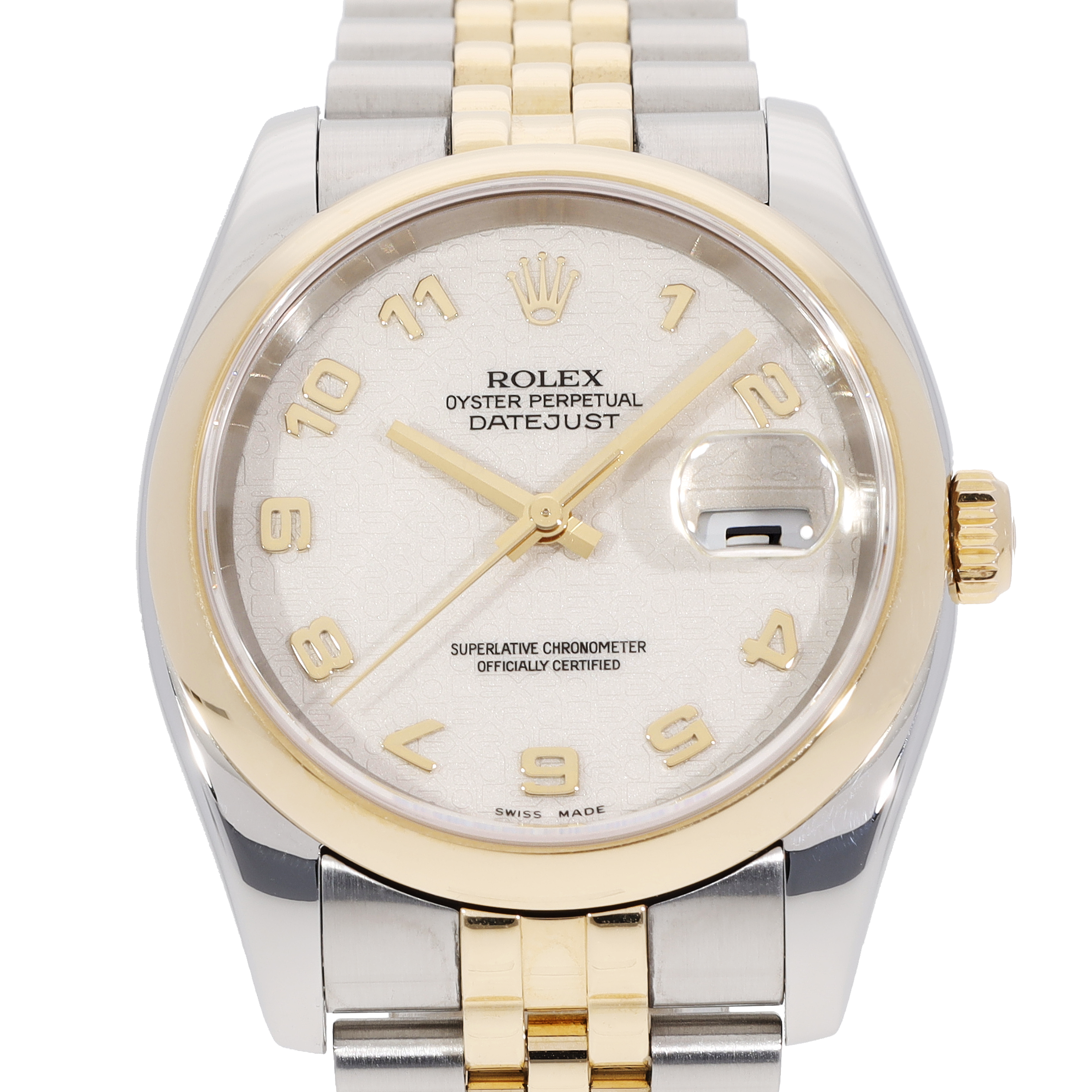 Rolex Datejust 116203 in Edelstahl / Gelbgold | CHRONEXT