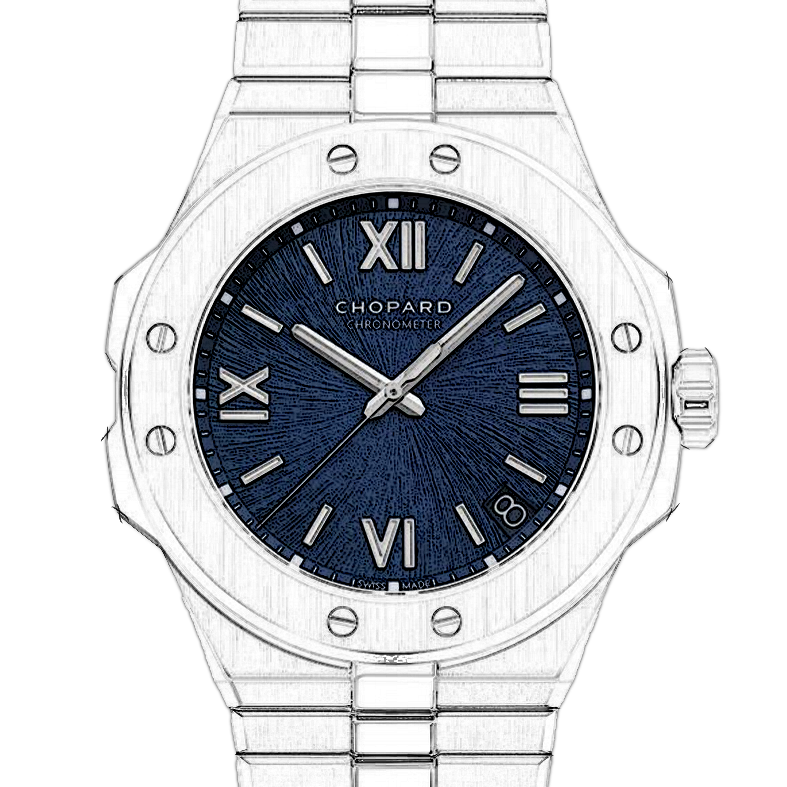 Chopard Alpine Eagle 298600-3001 in Acciaio inox | CHRONEXT