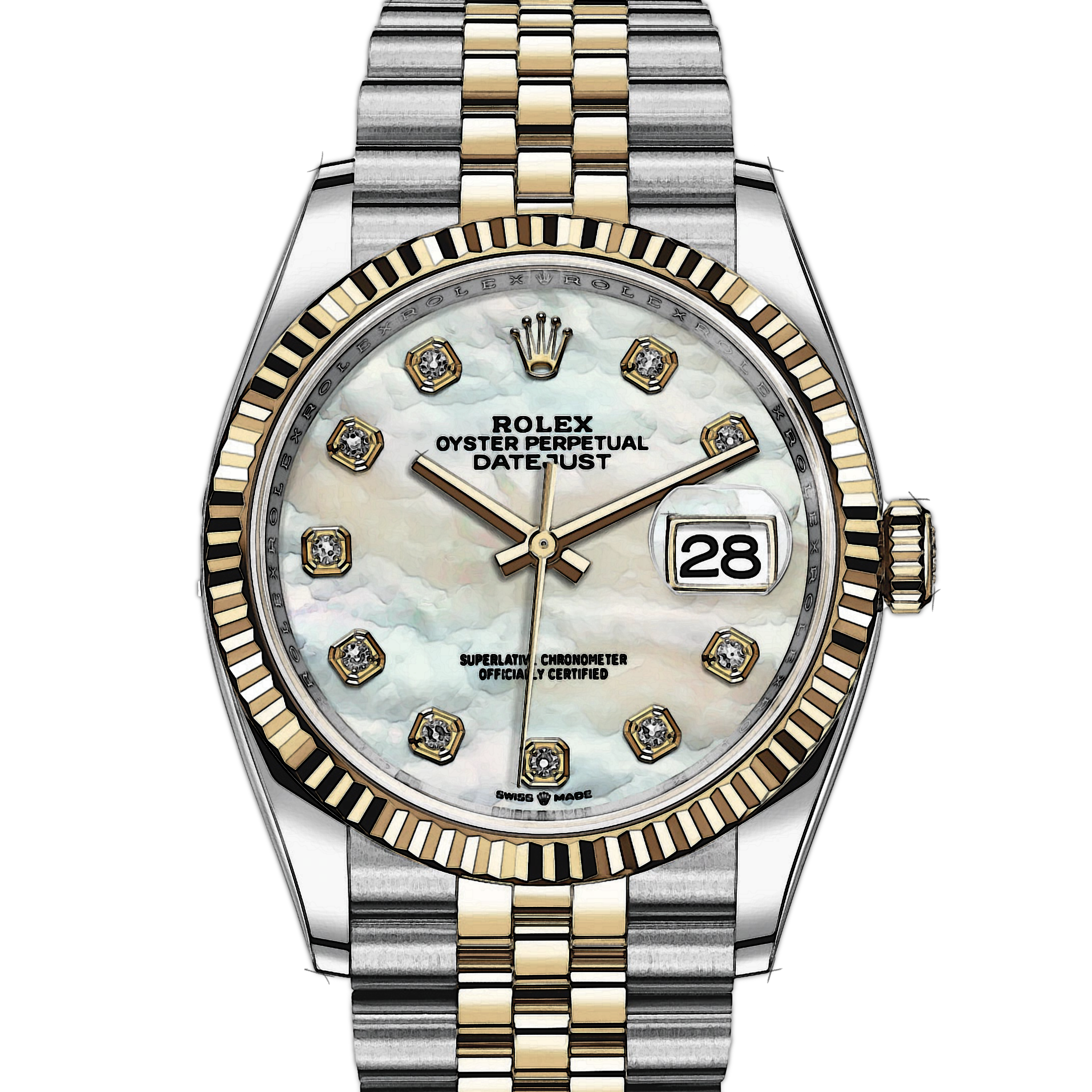 Rolex Datejust 126233 in Stainless Steel Yellow Gold | CHRONEXT