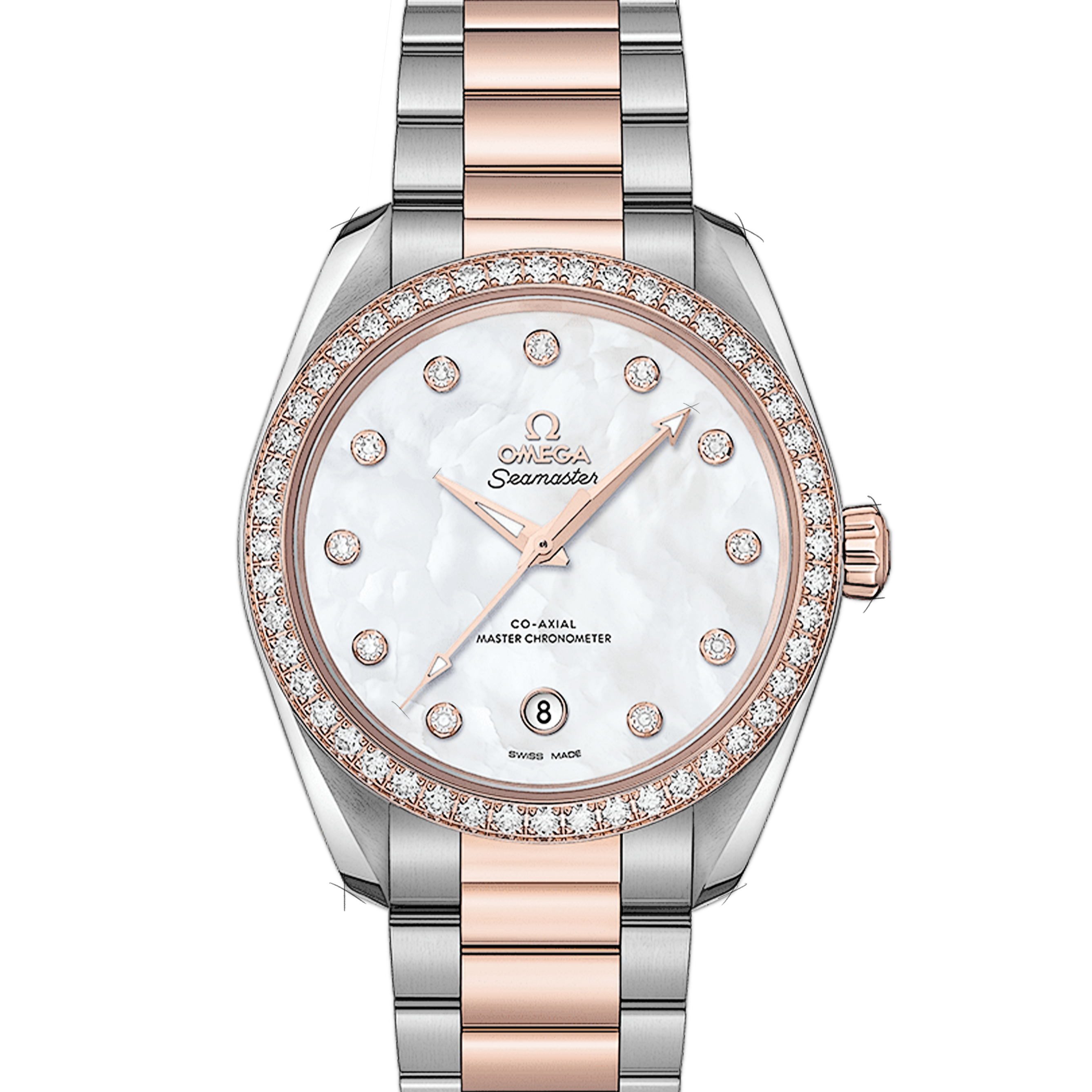 Omega Seamaster 220.25.38.20.55.001 in Acciaio inox oro rosa | CHRONEXT