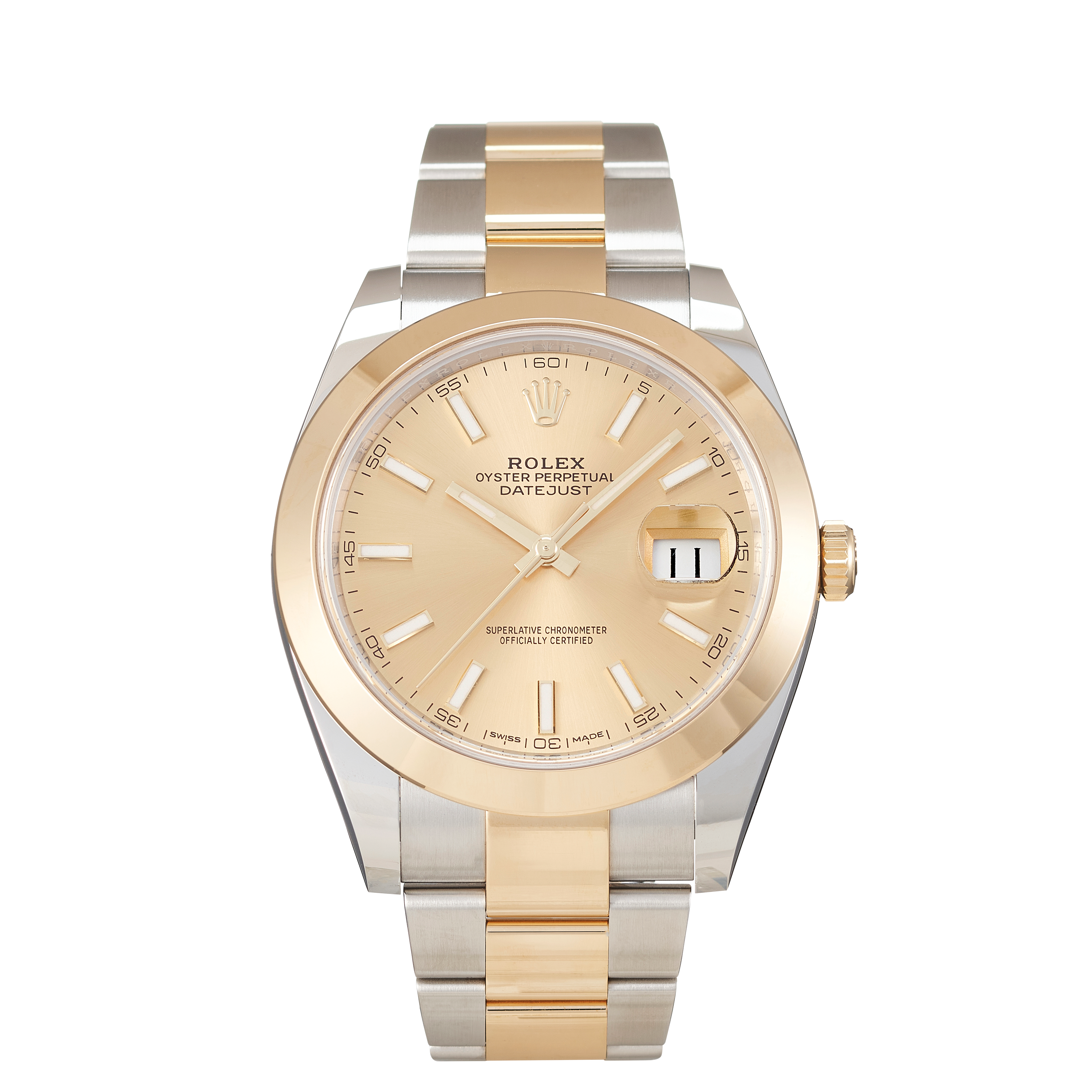 Rolex Datejust 126303 in Stainless Steel Yellow Gold | CHRONEXT