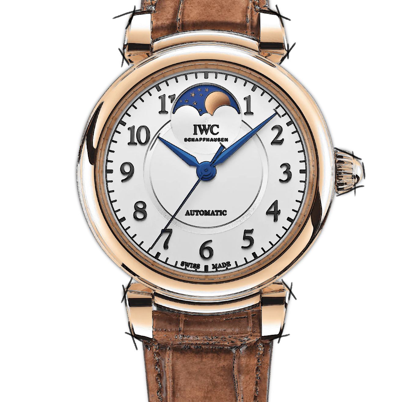 IWC Da Vinci IW459308 in Rotgold | CHRONEXT