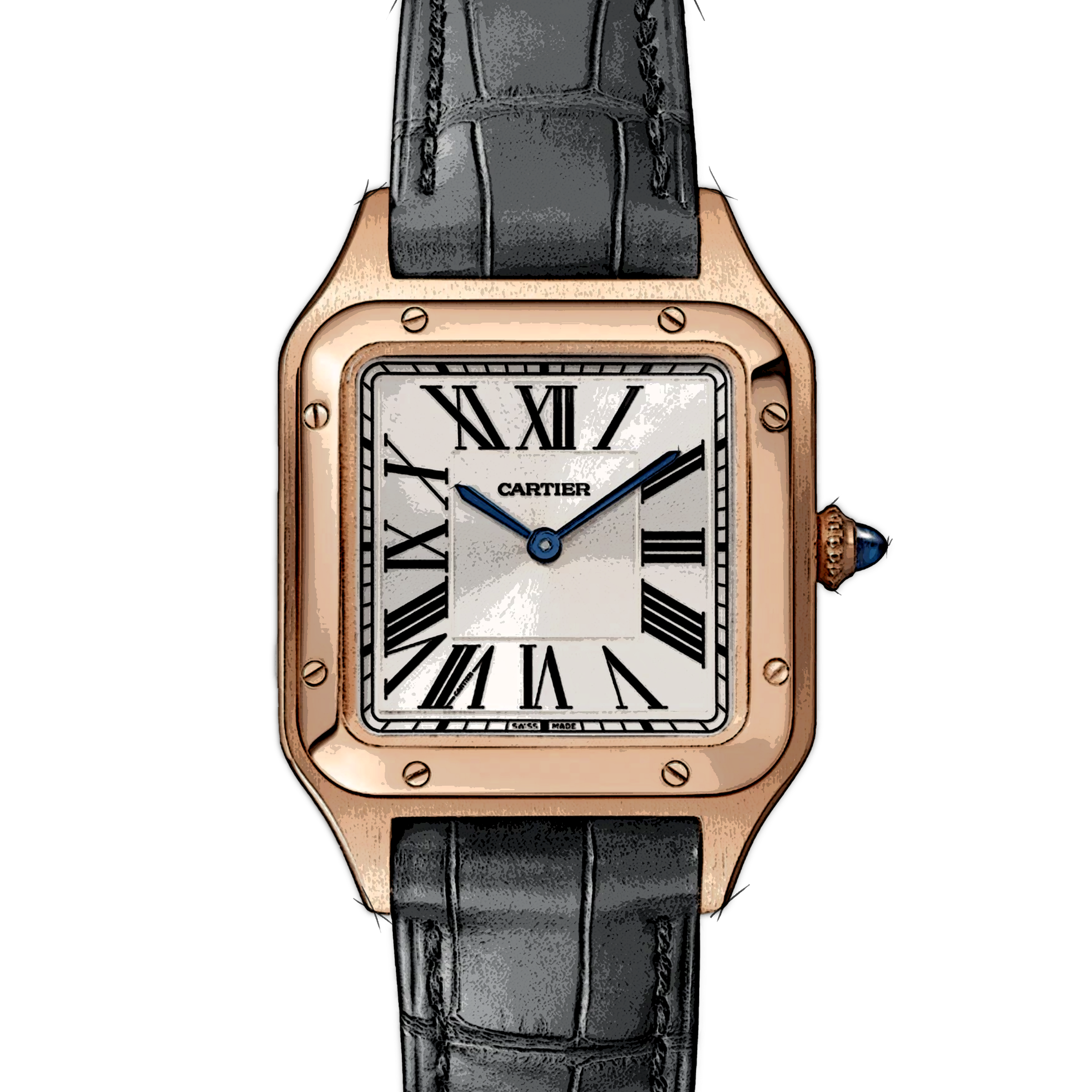 Cartier Santos WGSA0022 in Roségold | CHRONEXT