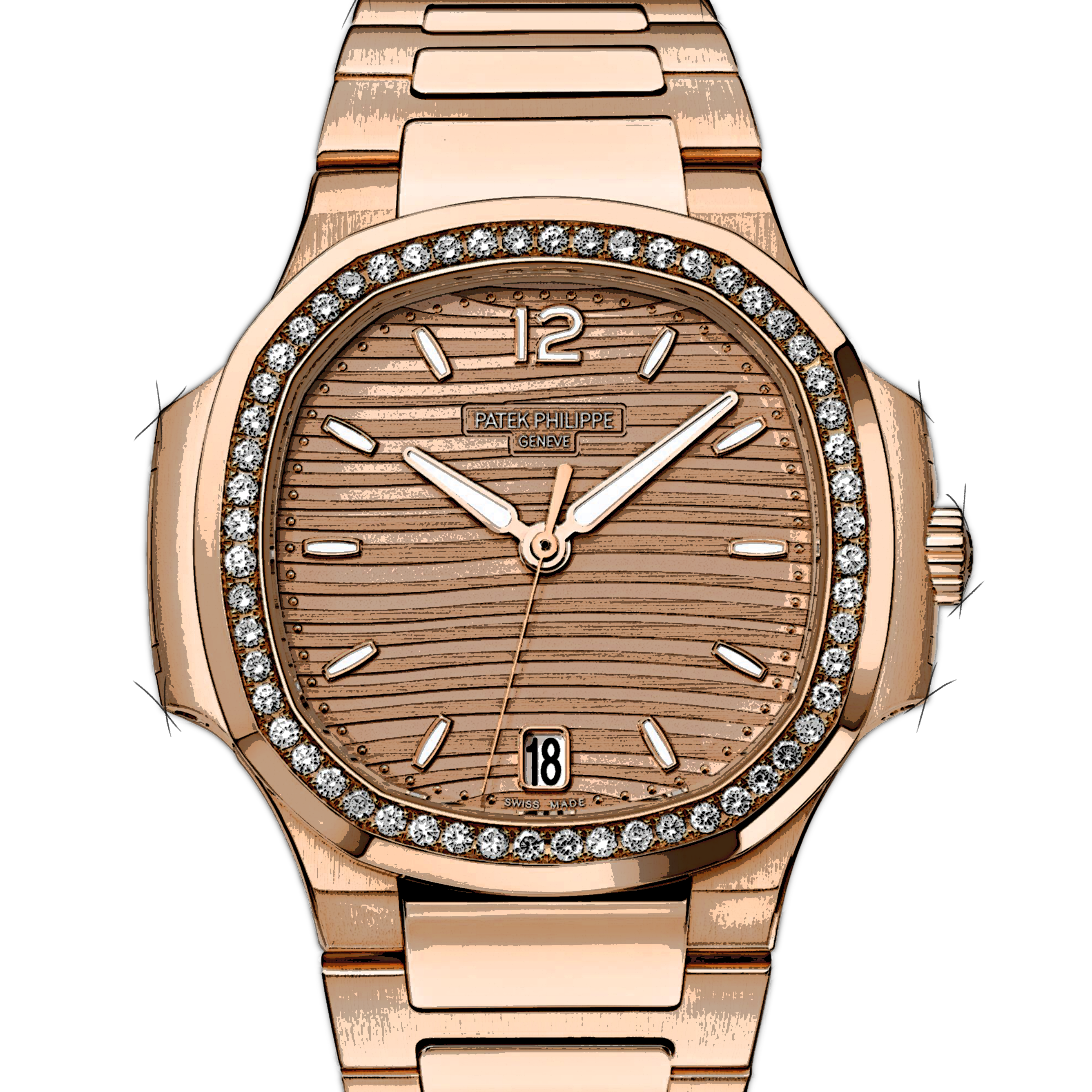 Patek Philippe Nautilus 7118/1200R-010 in Rose Gold | CHRONEXT