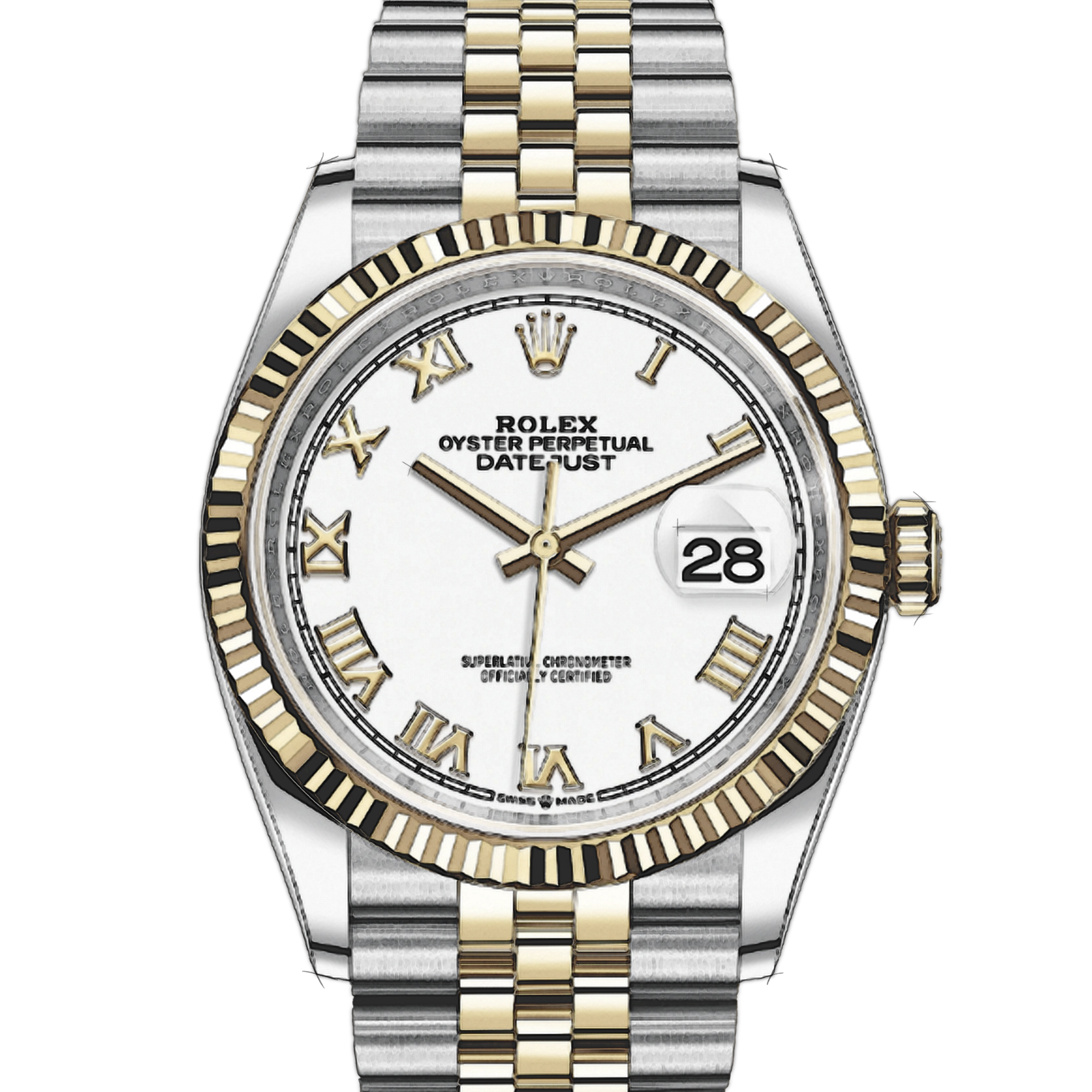 Rolex Datejust 126233 in Stainless Steel Yellow Gold | CHRONEXT