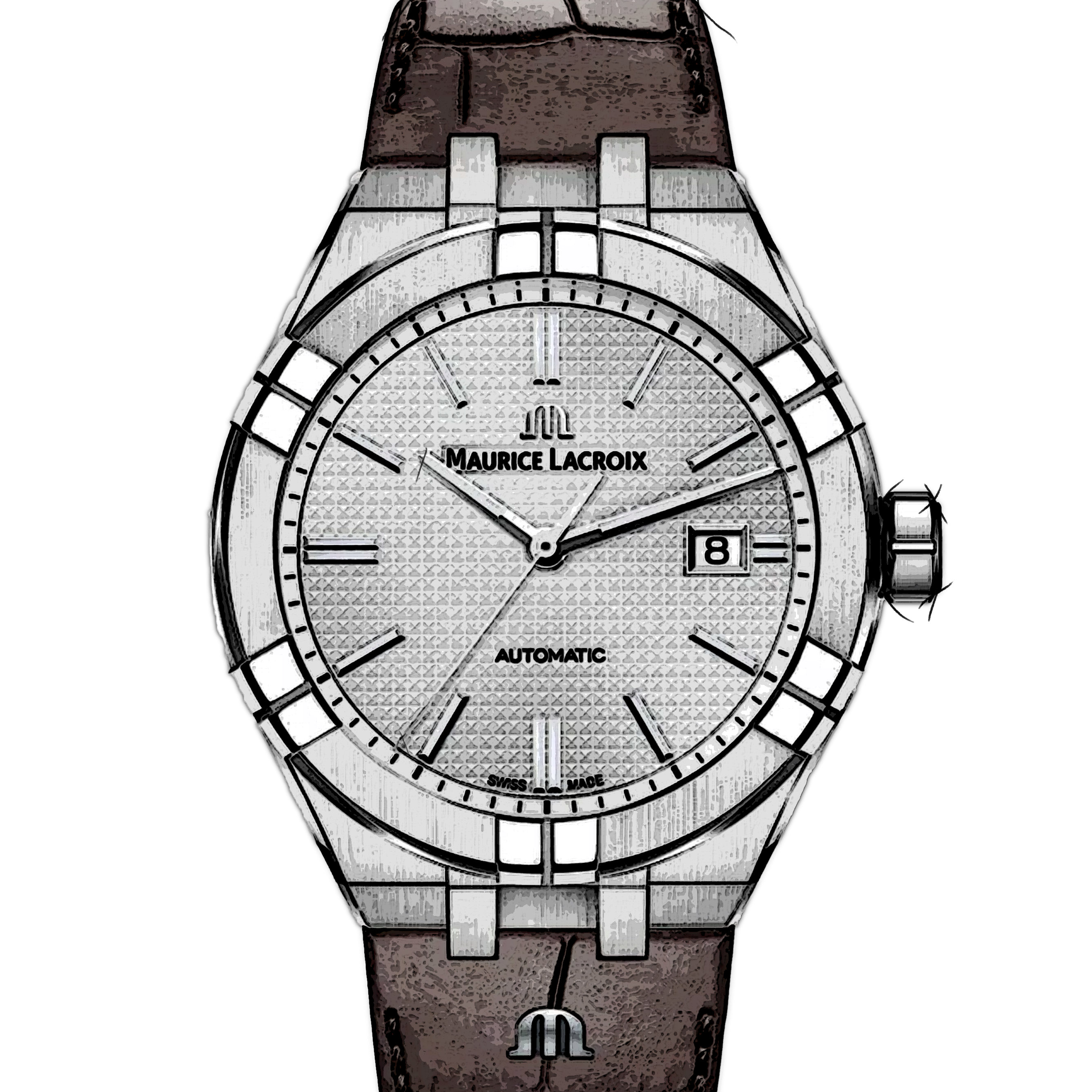 Maurice Lacroix Aikon AI6008-SS001-130-1 in Roestvrij staal | CHRONEXT
