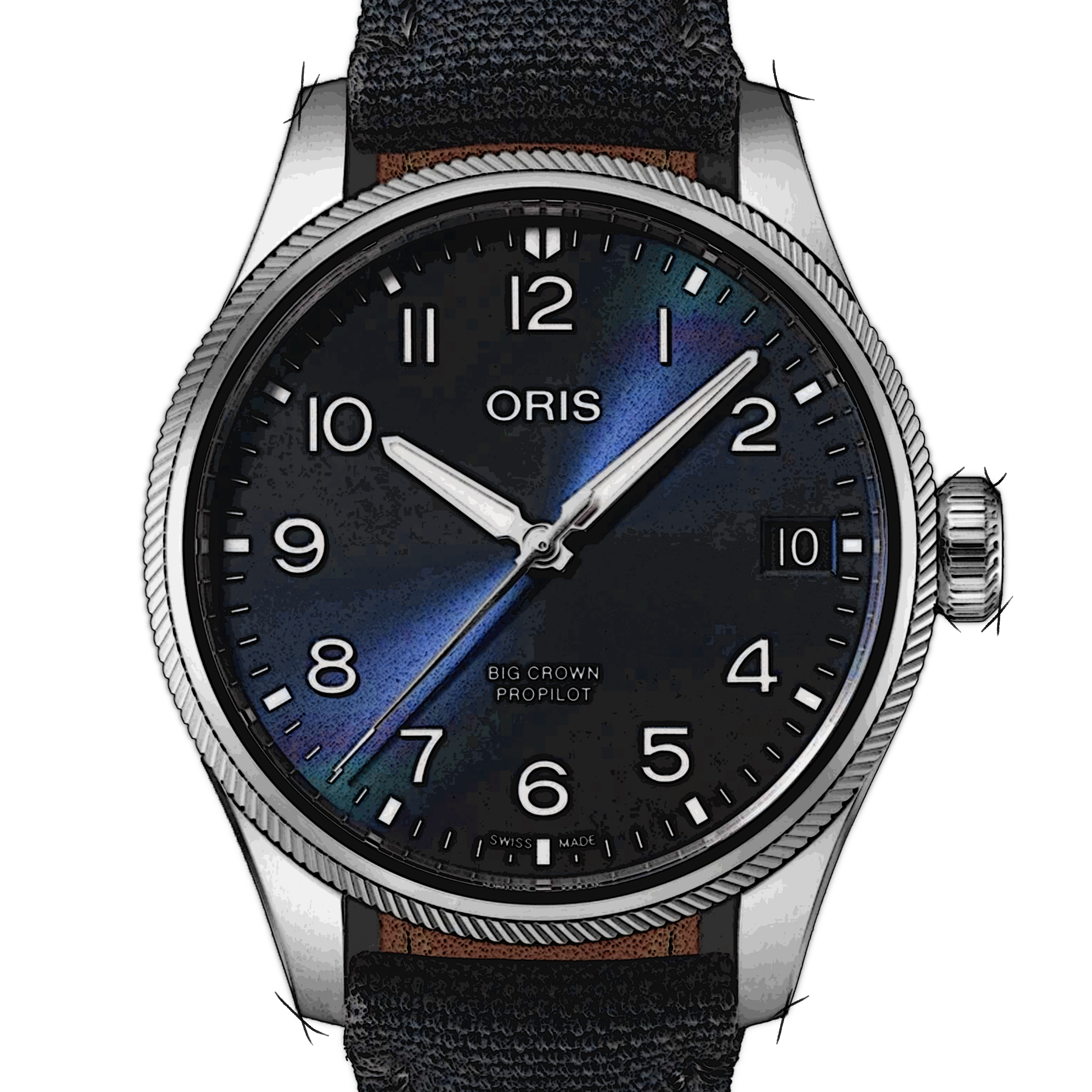 Oris Big Crown 01 751 7761 4065-07 3 20 05LC in Edelstahl | CHRONEXT