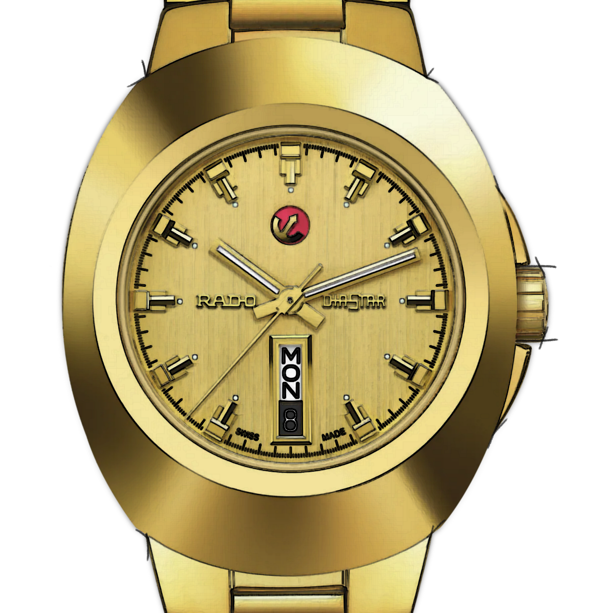 Rado New Original R12999253 in Edelstahl | CHRONEXT