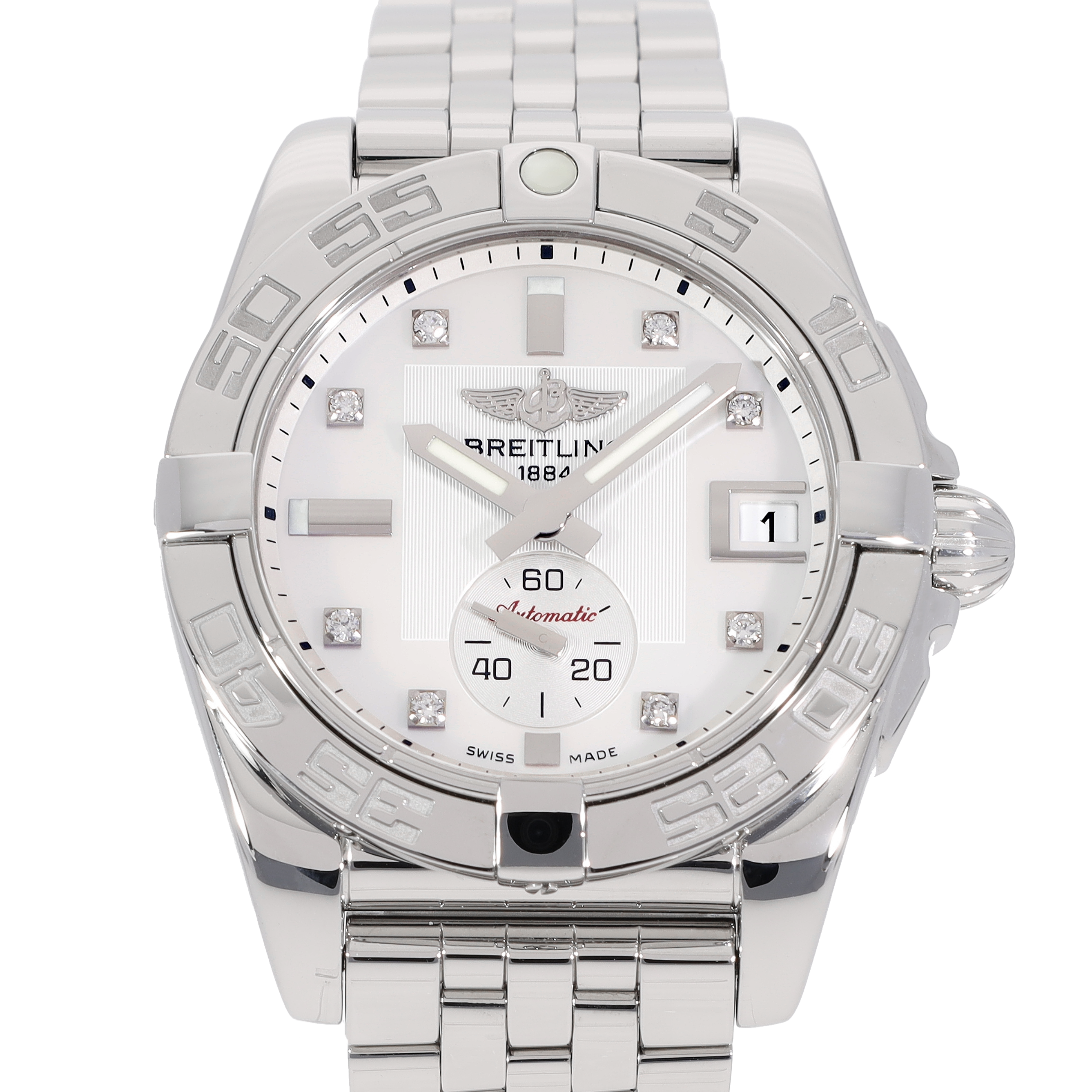 Breitling Galactic A37330121A1A1 en Acier inoxydable | CHRONEXT