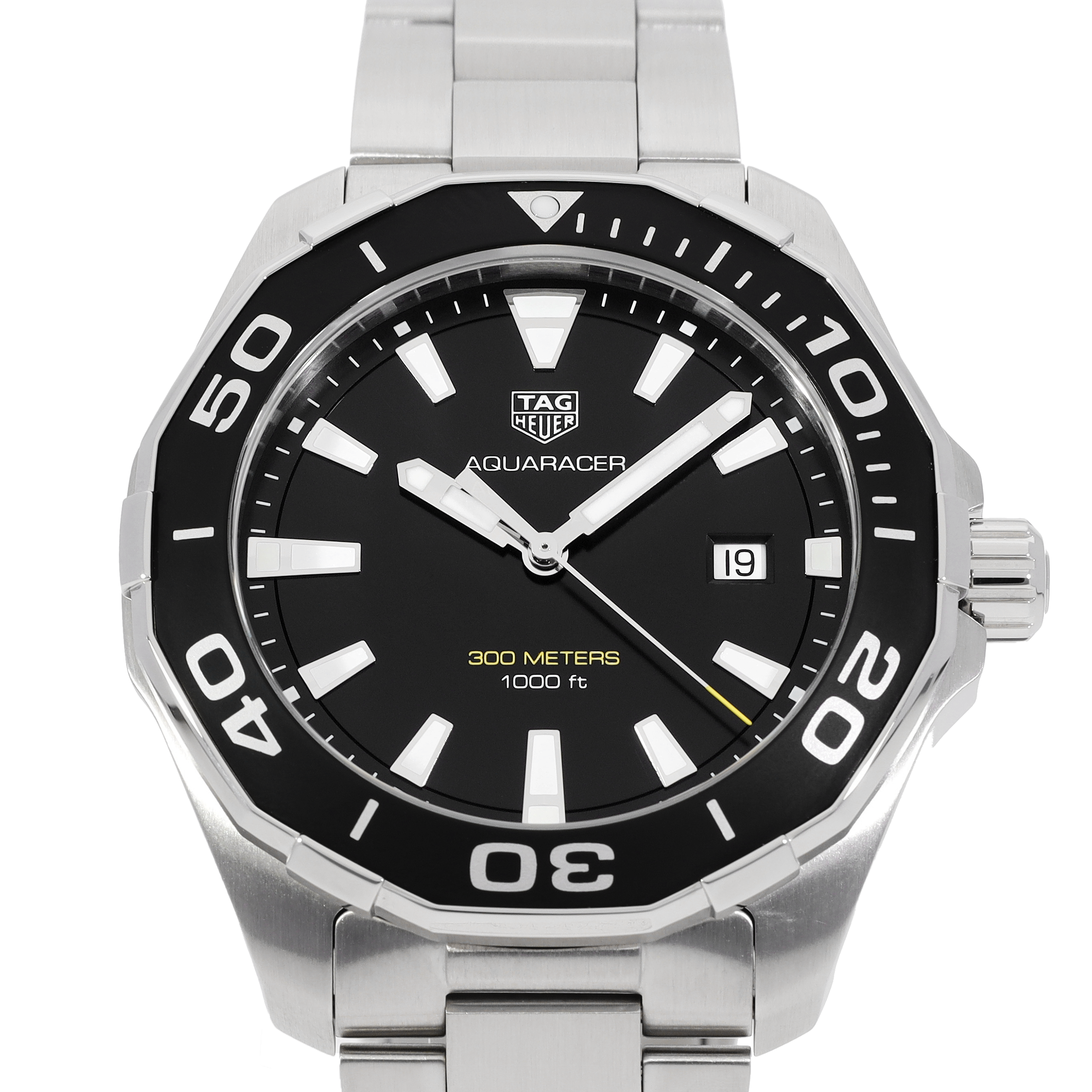 TAG Heuer Aquaracer WAY101A.BA0746 in Stainless Steel | CHRONEXT