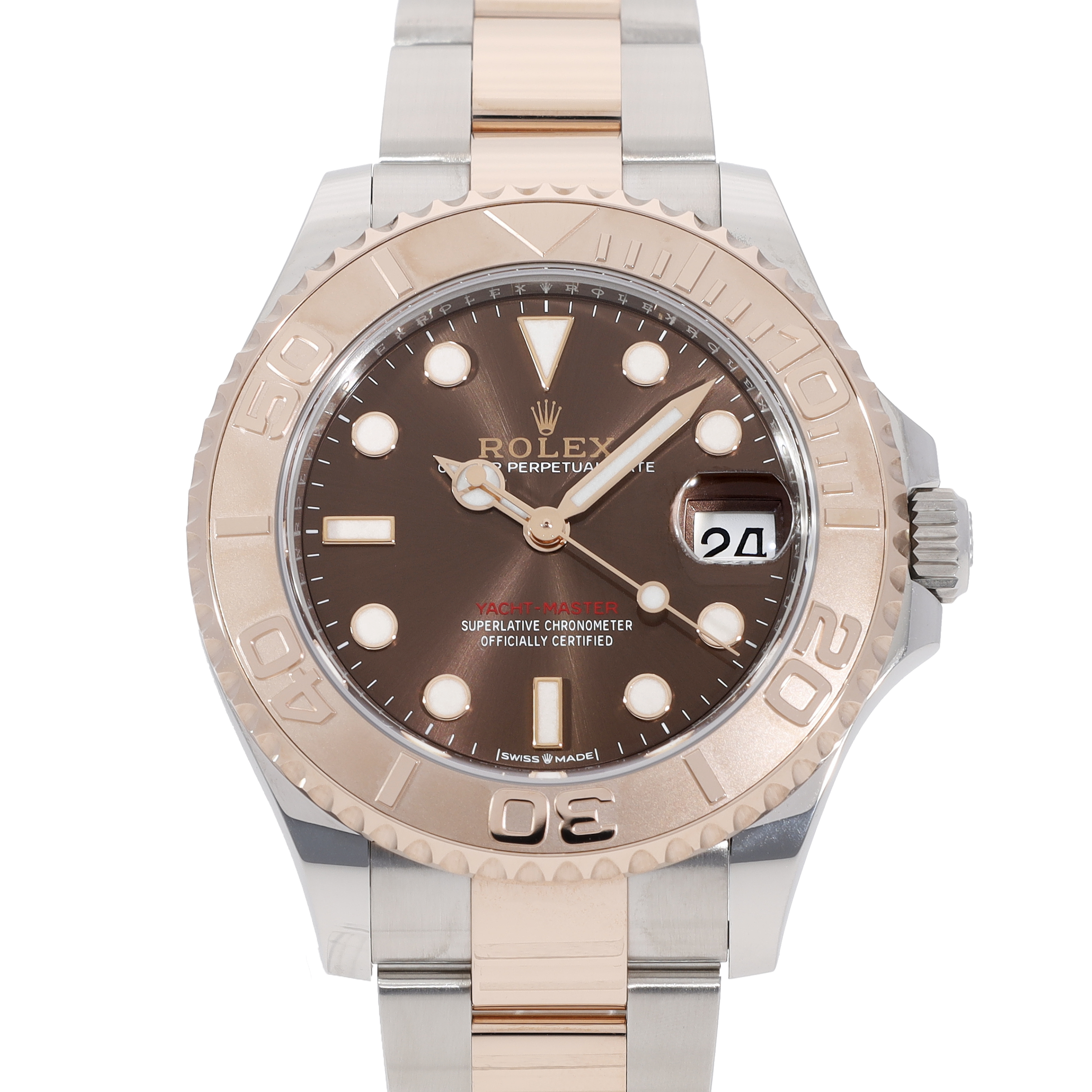 Rolex Yacht-Master 268621 en Acier inoxydable / Or rose | CHRONEXT