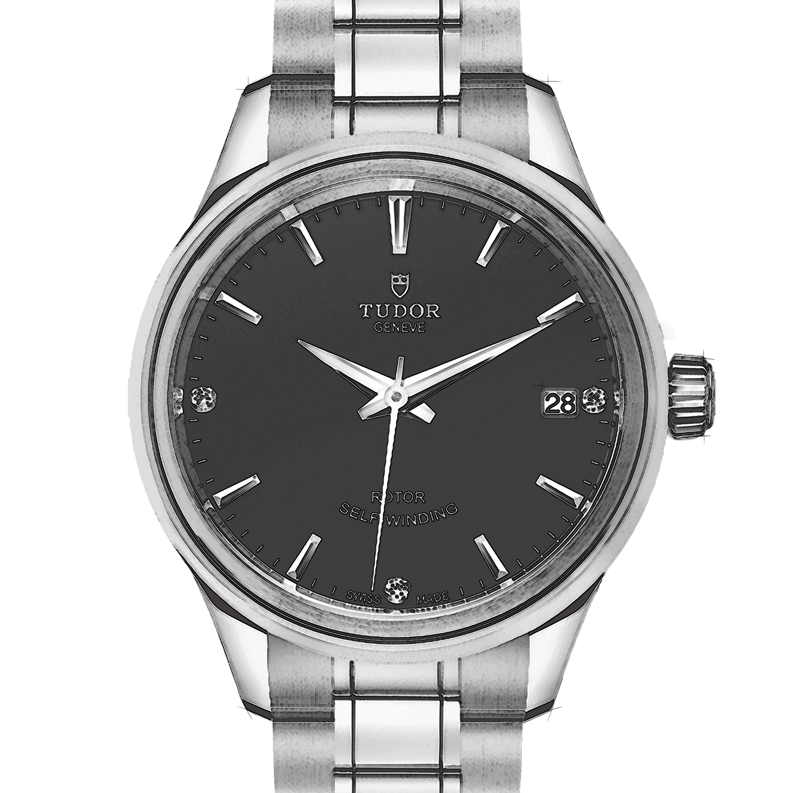 Tudor Style 12300 in Edelstahl | CHRONEXT