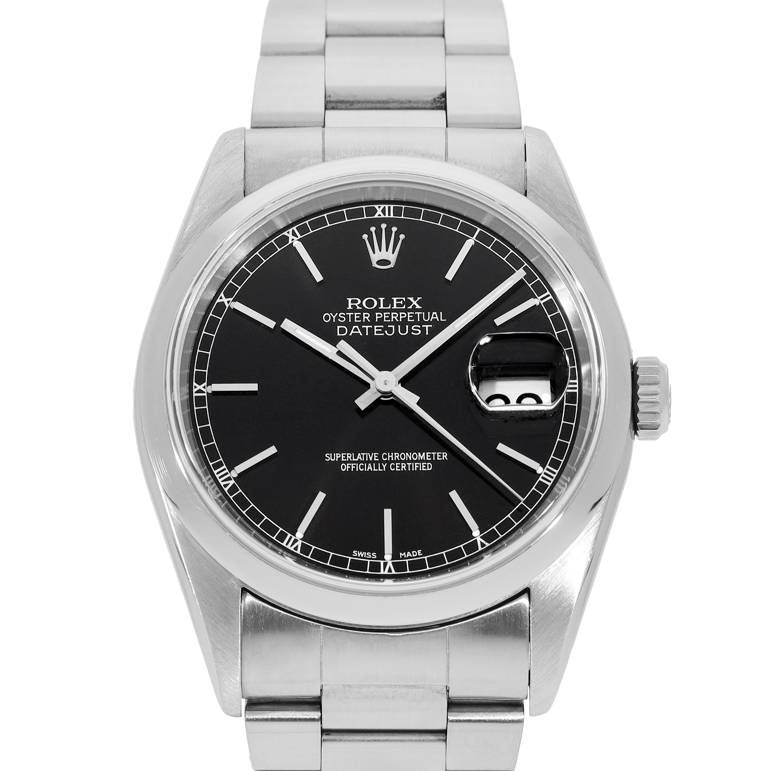 Rolex Datejust 16200 in Stainless Steel | CHRONEXT
