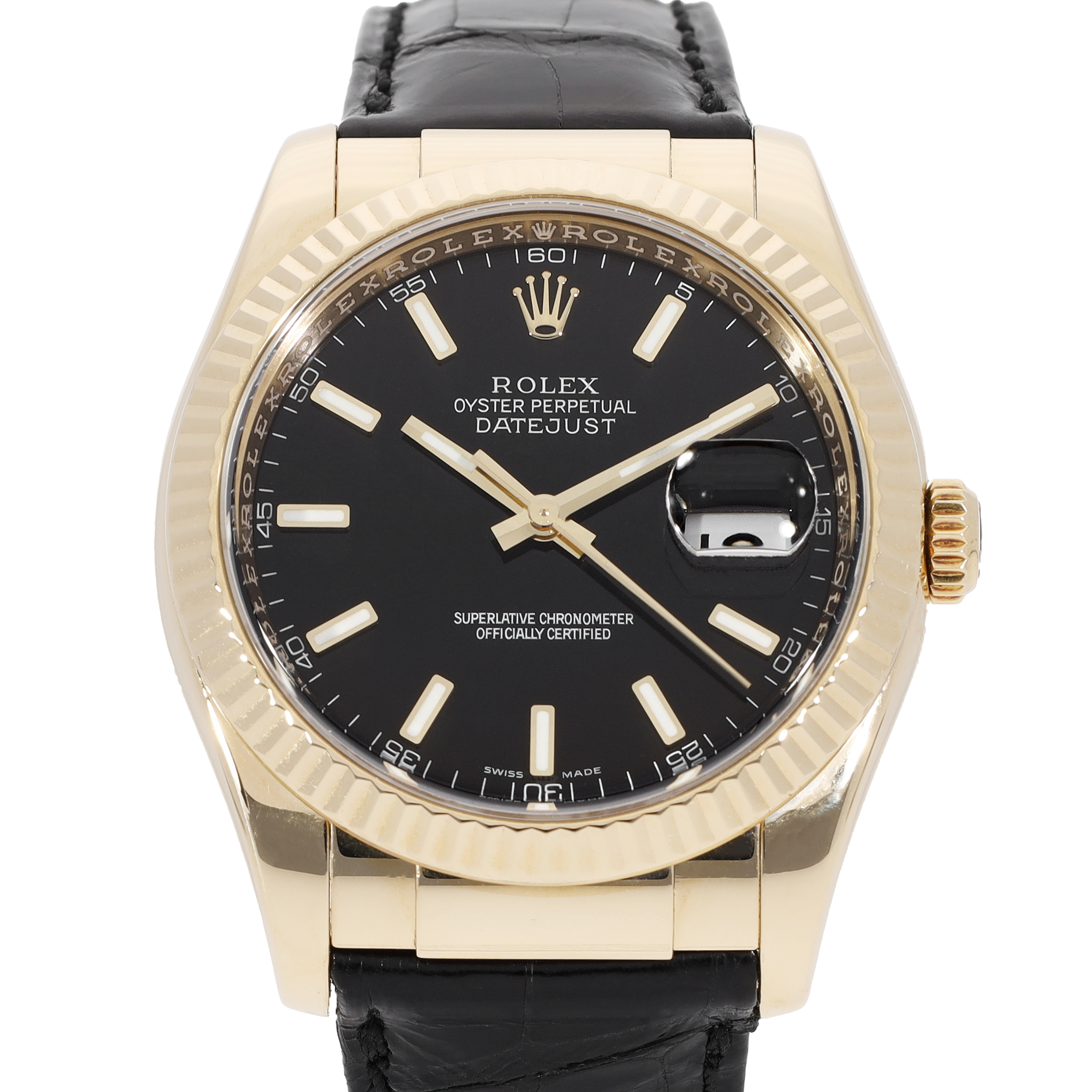 Rolex Datejust 116138 in Gelbgold | CHRONEXT