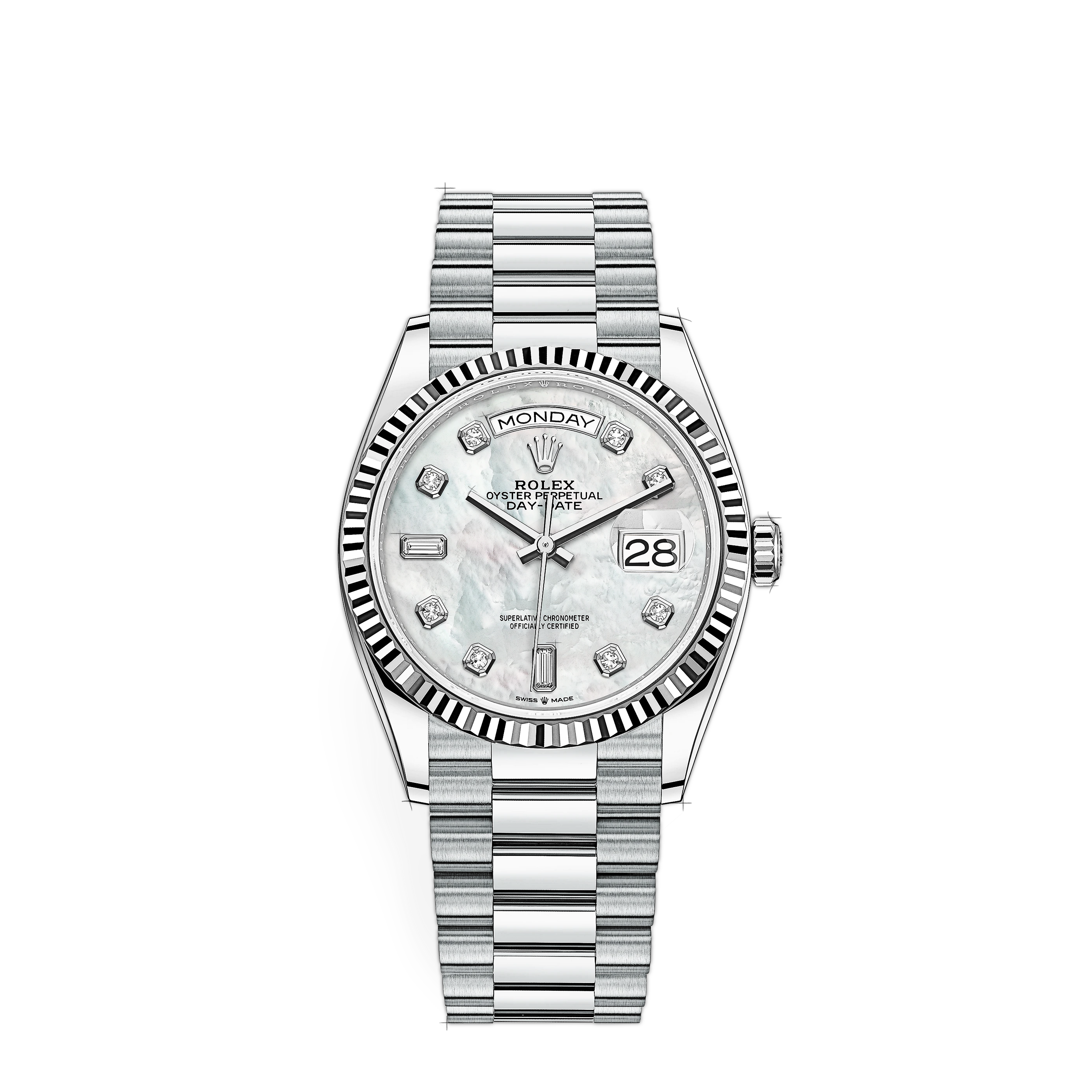 Rolex Day-Date 128236 in Platin | CHRONEXT