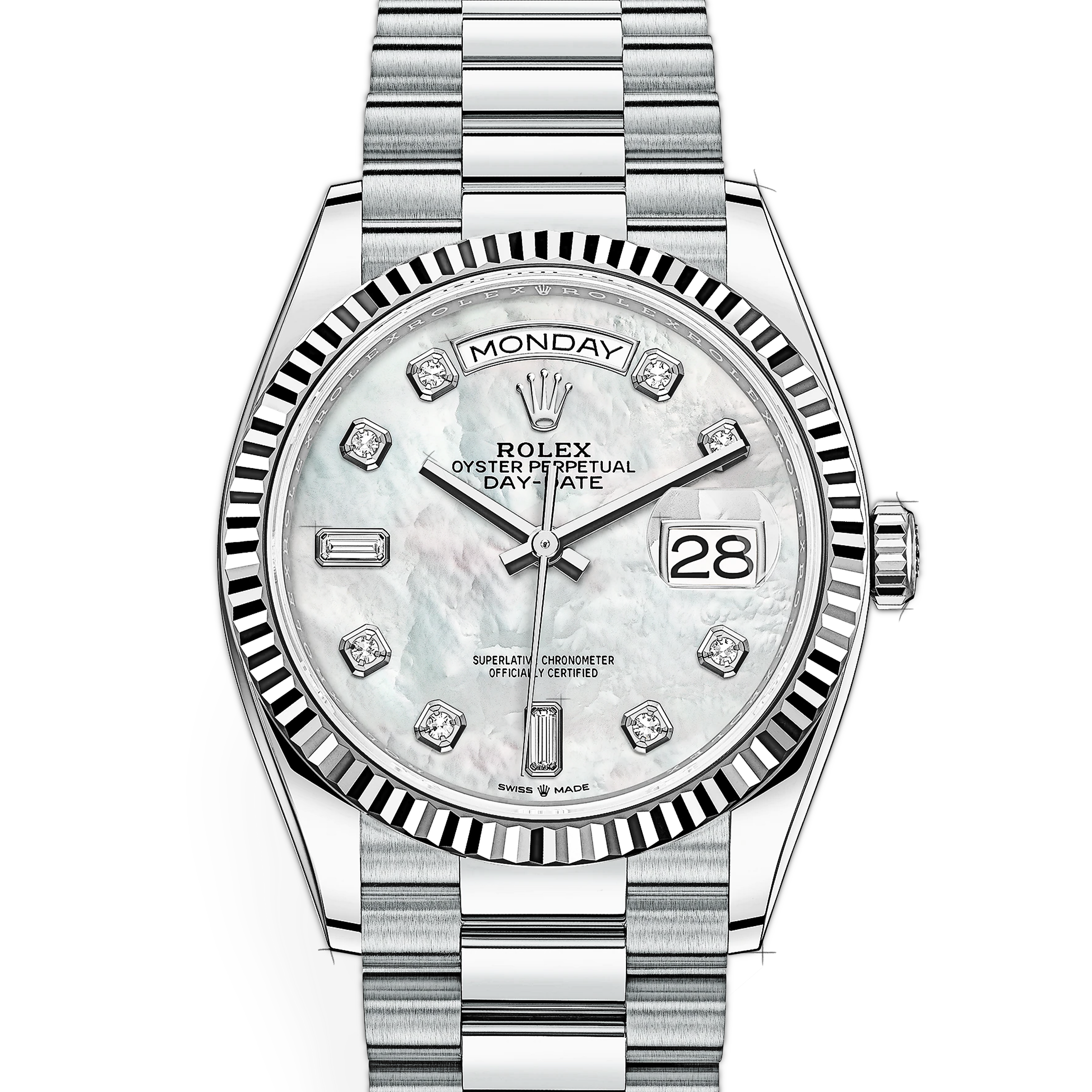 Rolex Day-Date 128236 in Platino | CHRONEXT