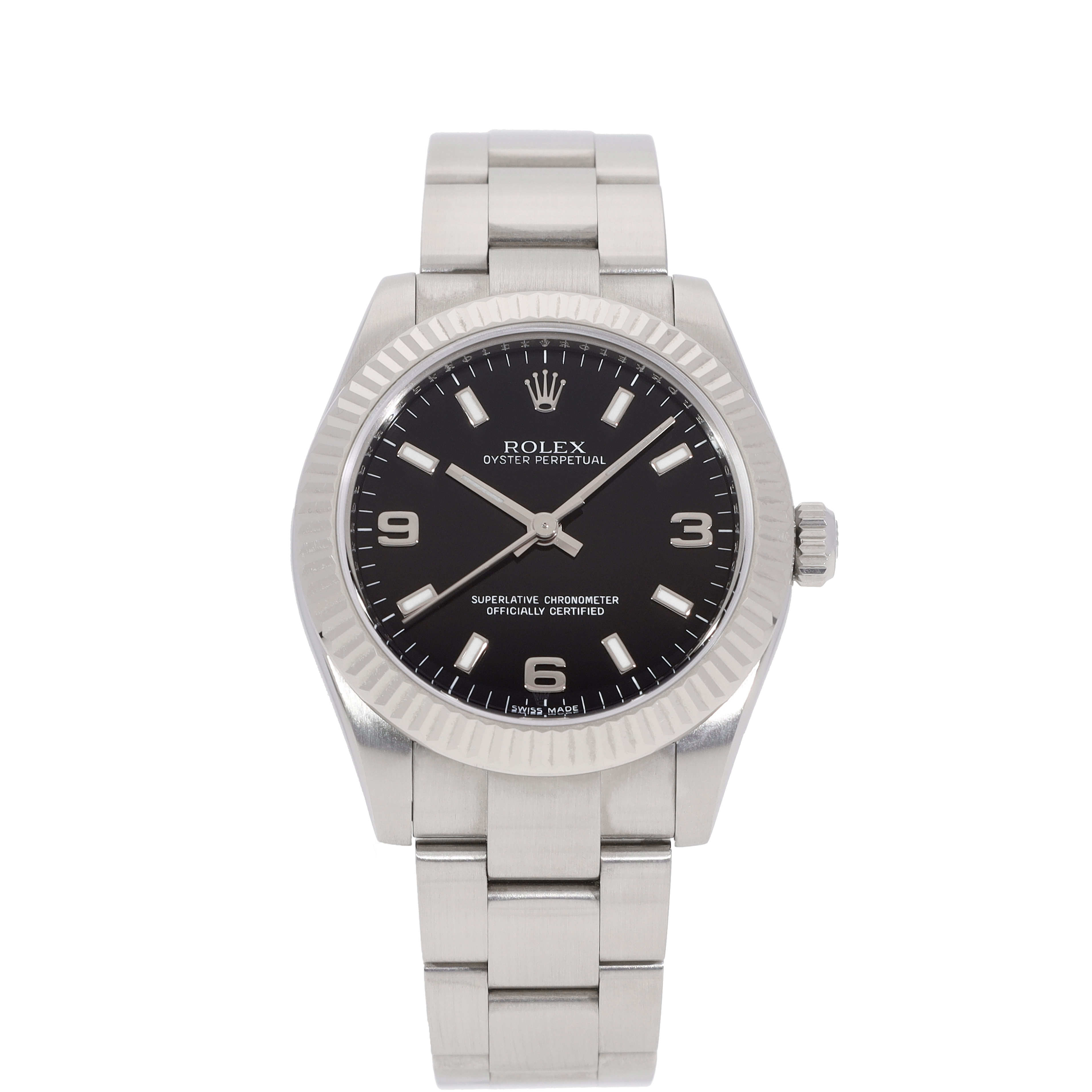 Rolex Oyster Perpetual 177234 in Acciaio inox oro bianco | CHRONEXT