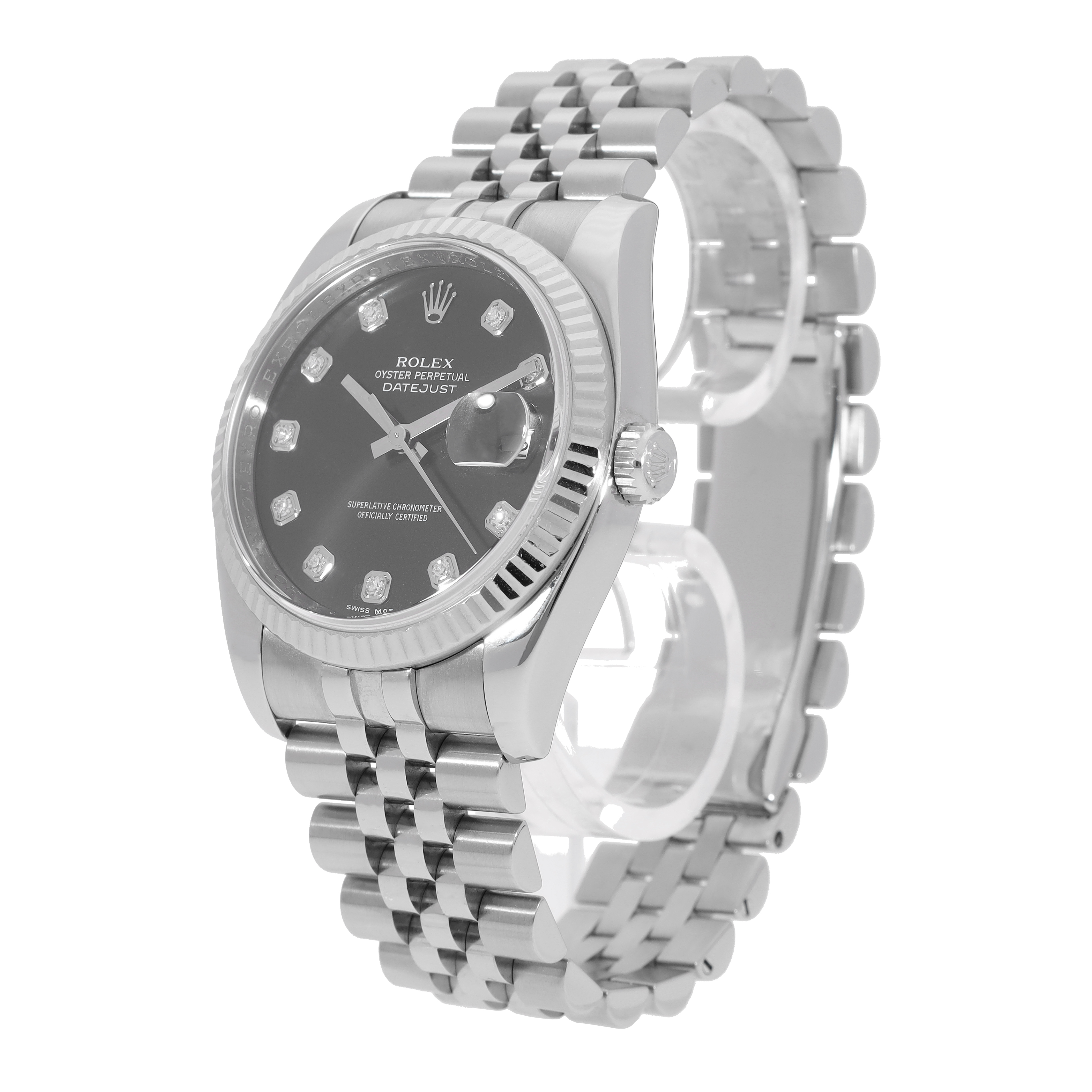Rolex Datejust 116234 en Acier inoxydable / Or blanc | CHRONEXT