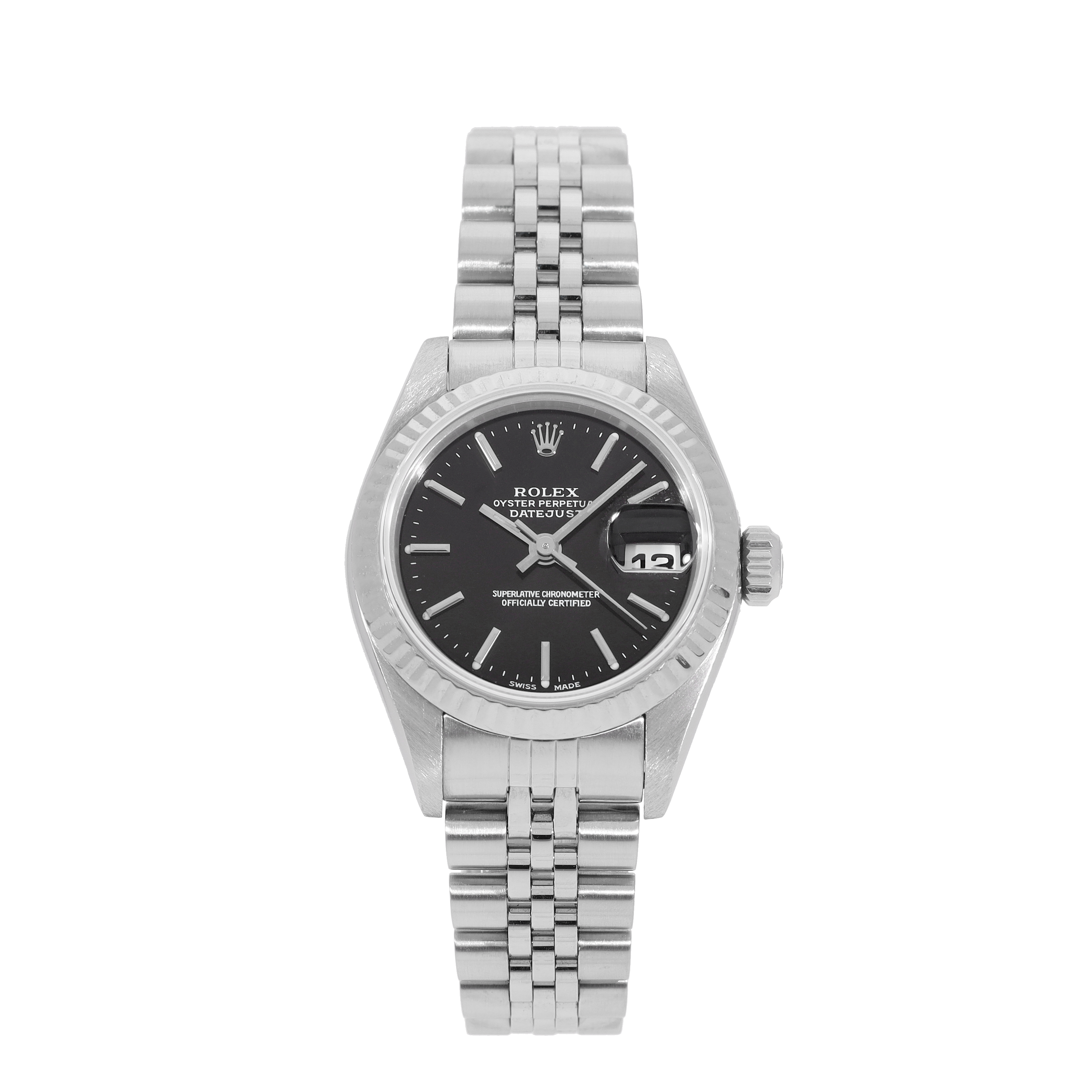 Rolex Lady-Datejust 79174 in Edelstahl / Weißgold | CHRONEXT