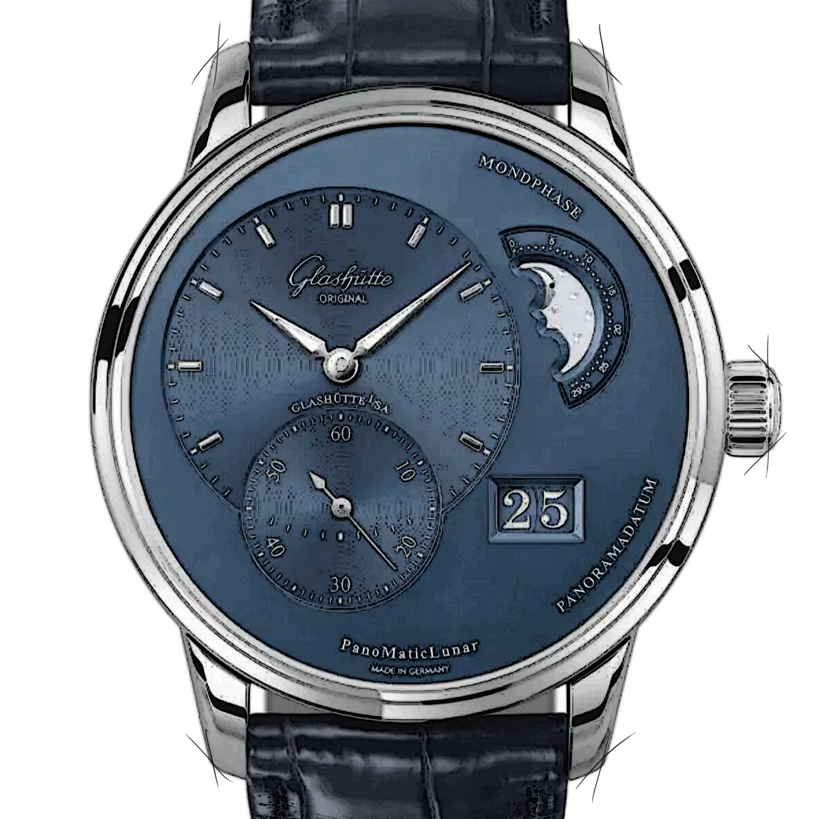 Glashutte Original PanoMatic 1-90-02-46-32-61 in Edelstahl | CHRONEXT