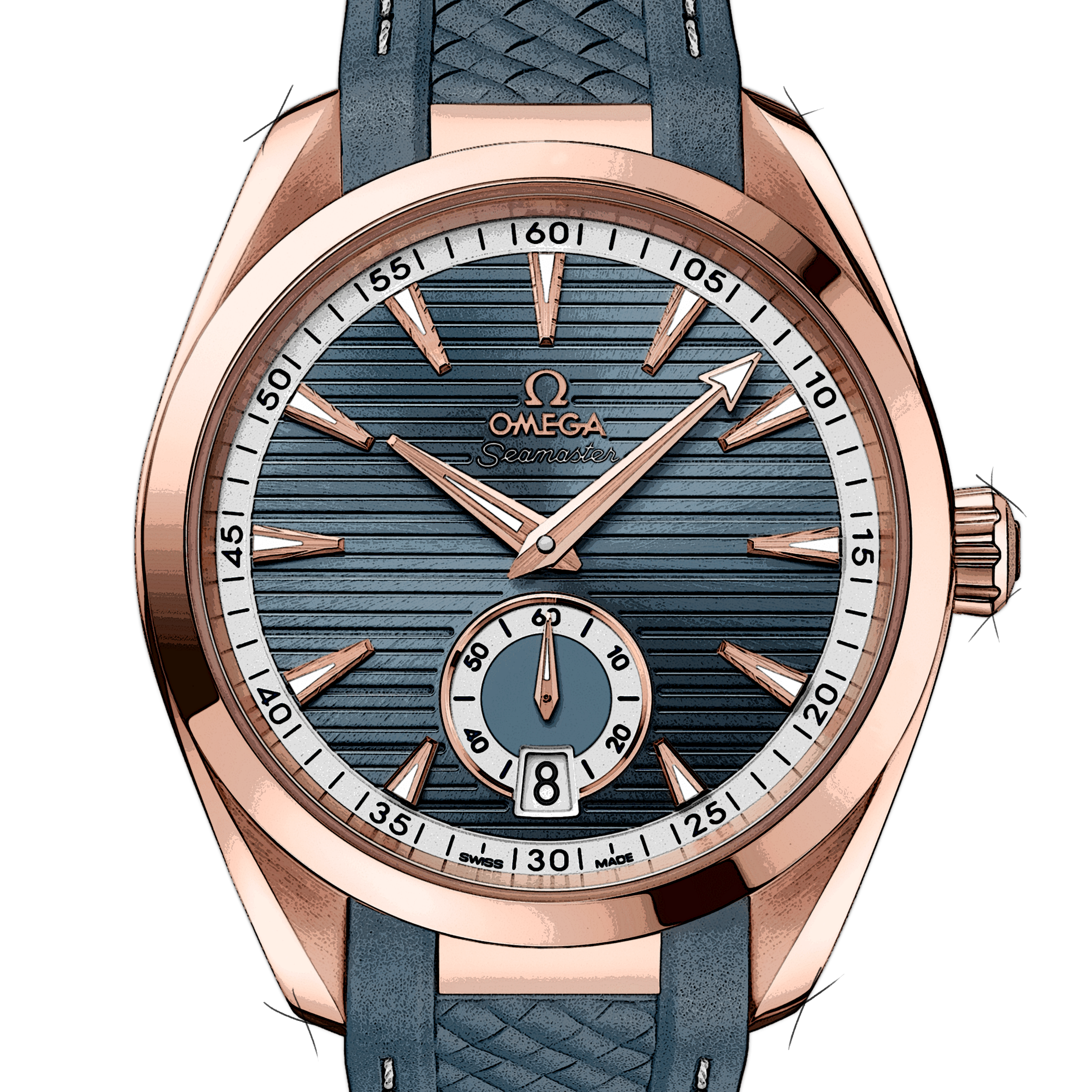 Omega Seamaster 220.52.41.21.03.002 in Oro rosa | CHRONEXT