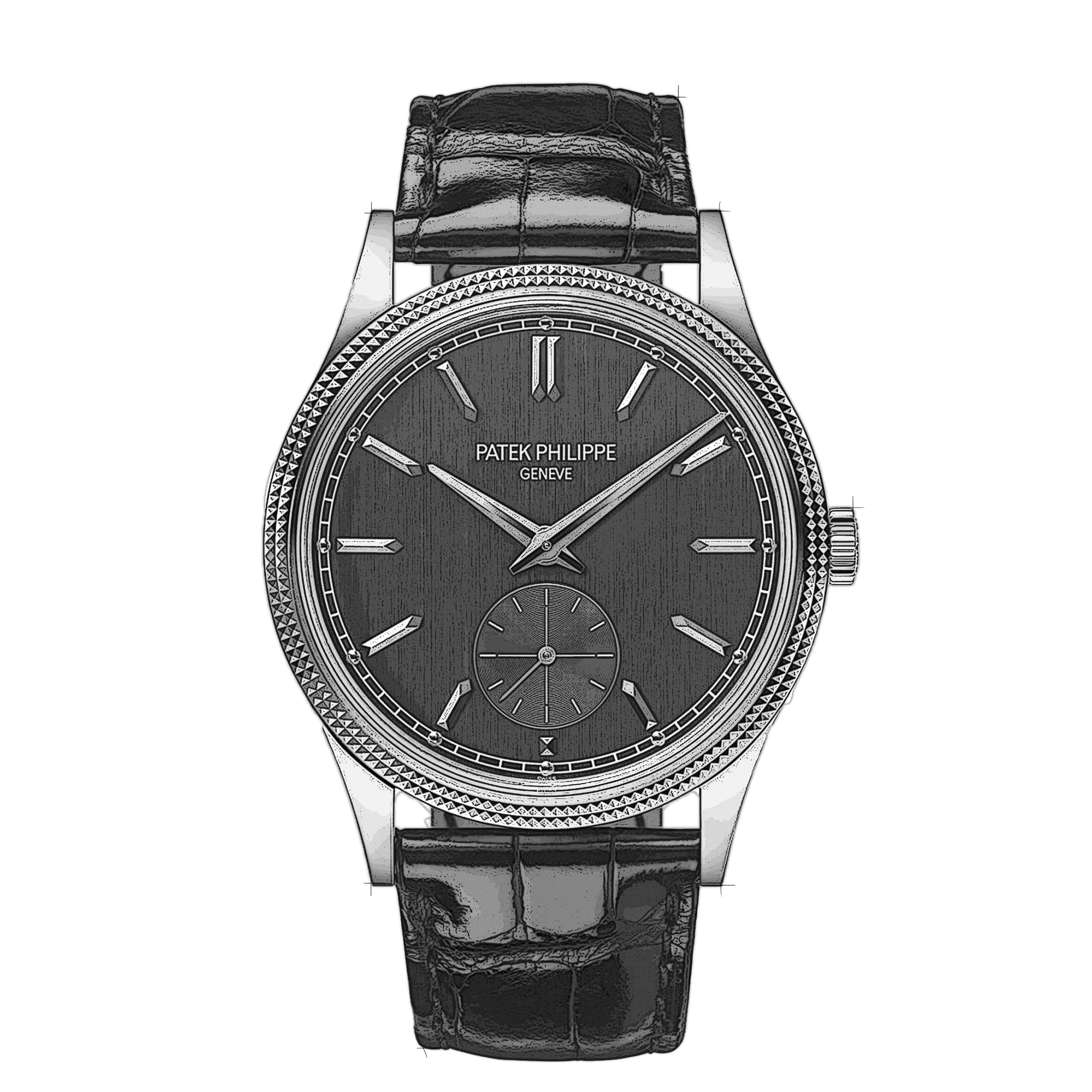 Patek Philippe Calatrava 6119G-001 in White Gold | CHRONEXT
