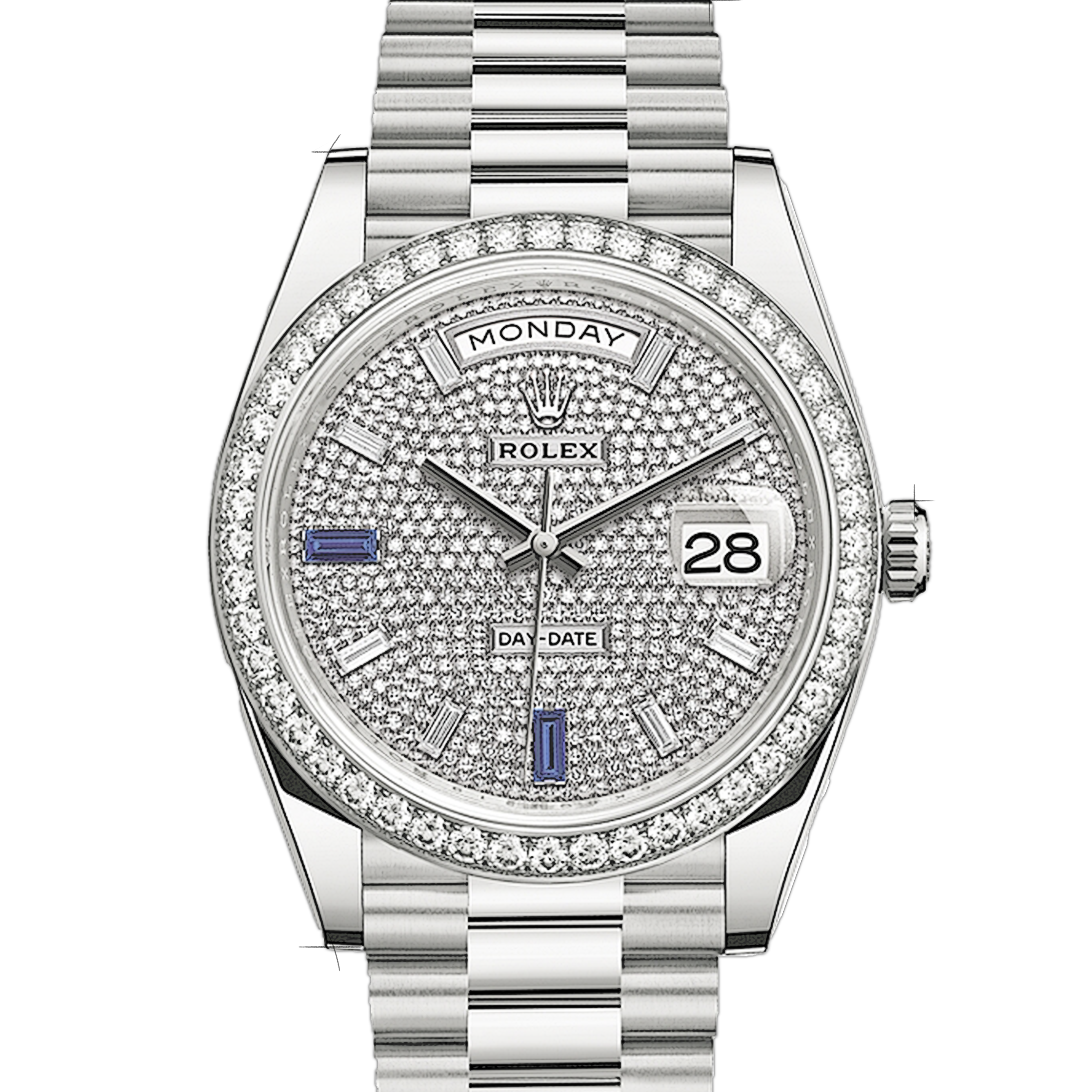 Rolex Day-Date 228349RBR in Weißgold | CHRONEXT