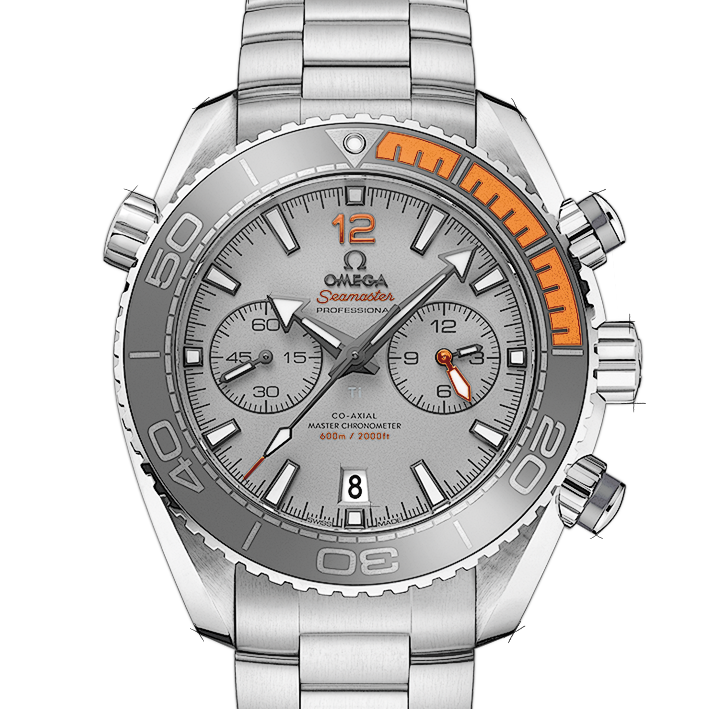 Omega Seamaster 215.90.46.51.99.001 in Titanium | CHRONEXT