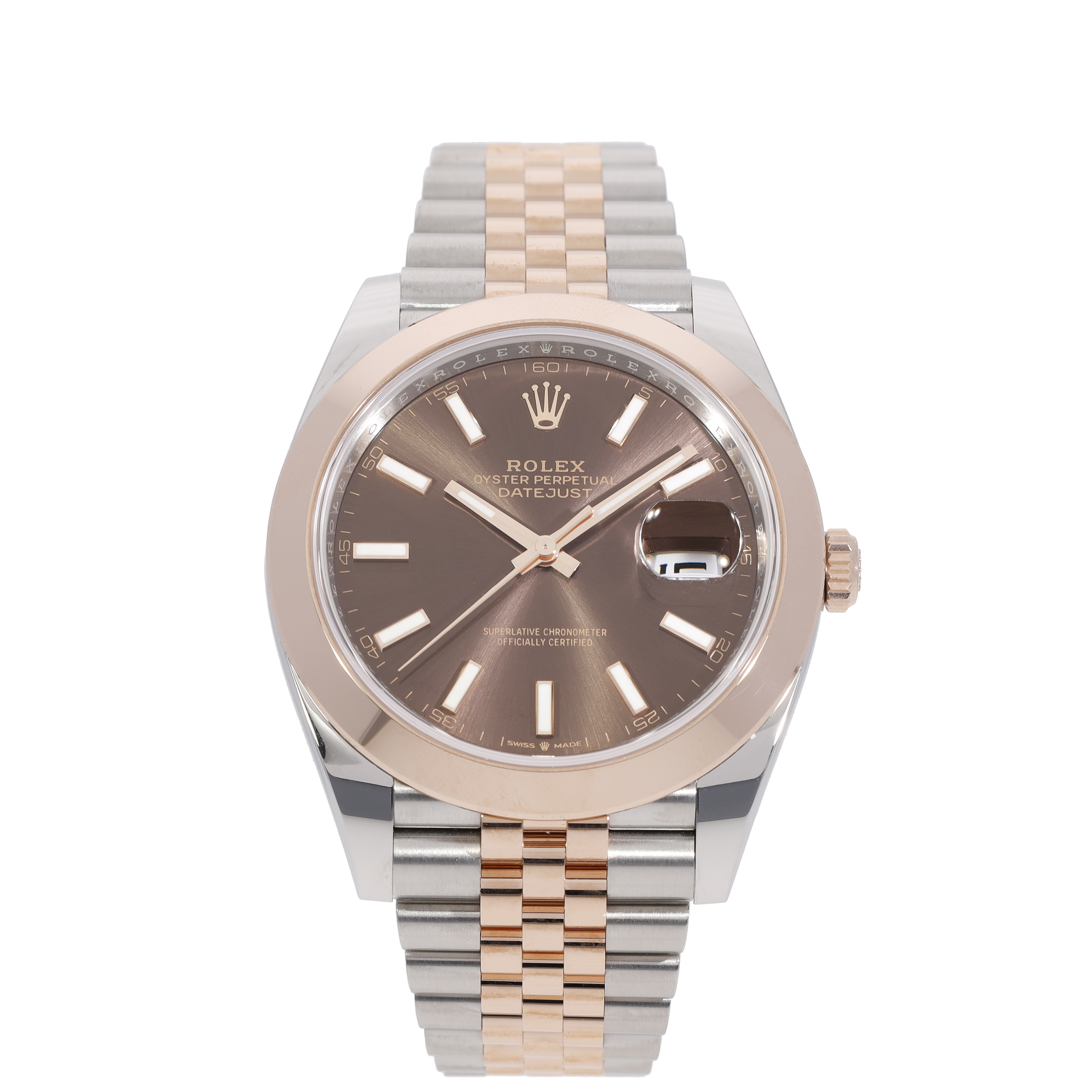 Rolex Datejust 126301 en Acier inoxydable / Or rose | CHRONEXT