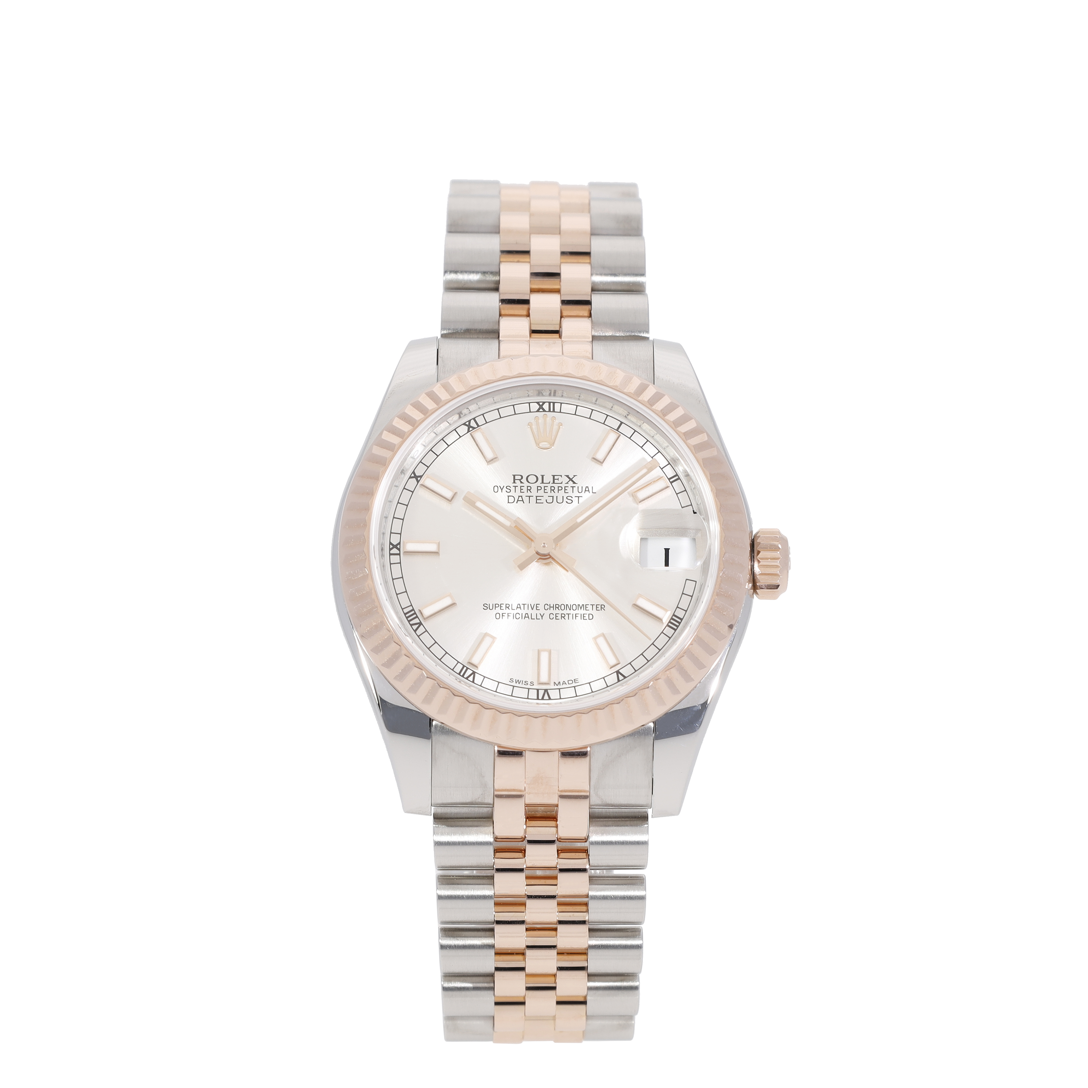 Rolex Datejust 178271 en Acier inoxydable / Or rose | CHRONEXT
