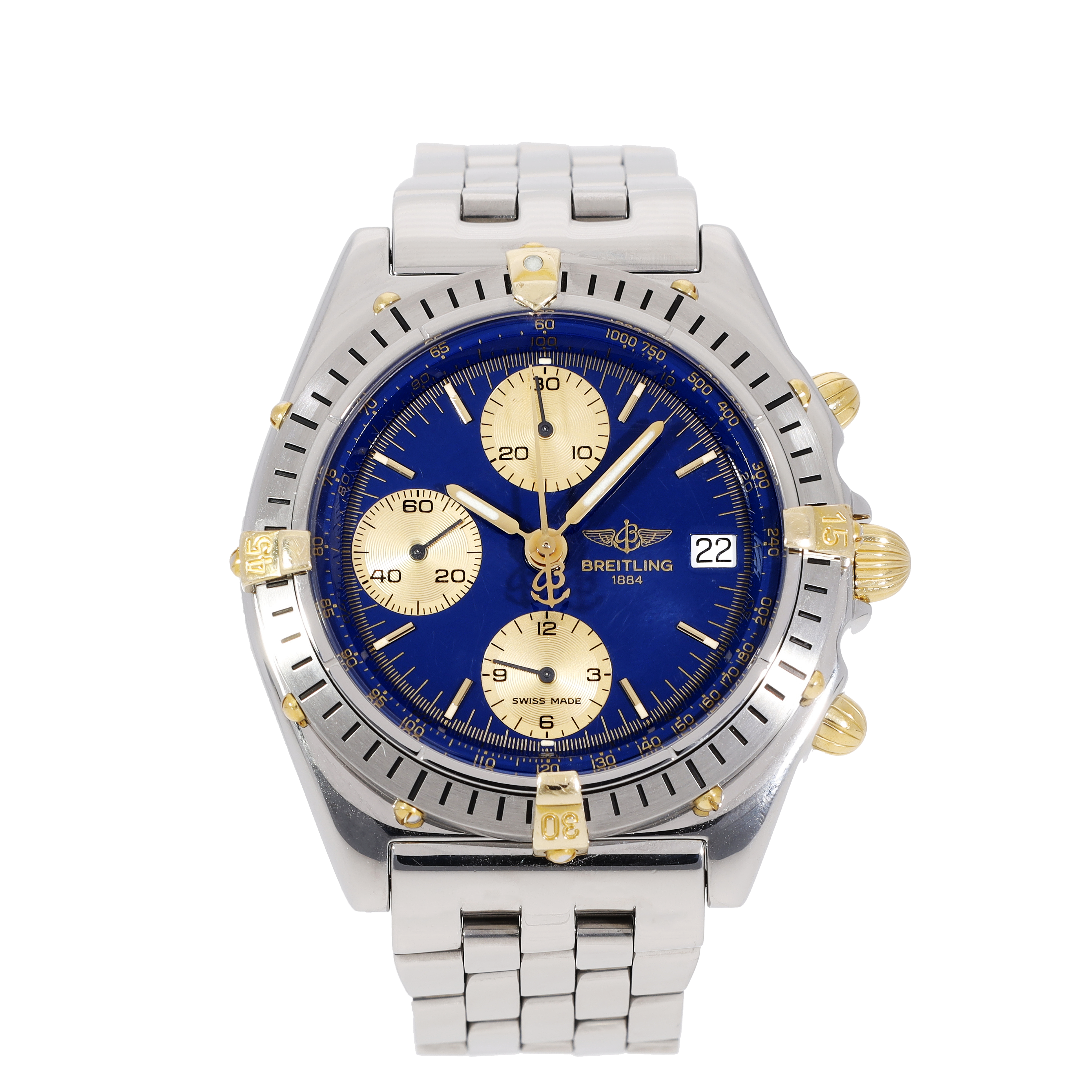 Breitling Chronomat B13047 en Acier inoxydable / Or jaune | CHRONEXT