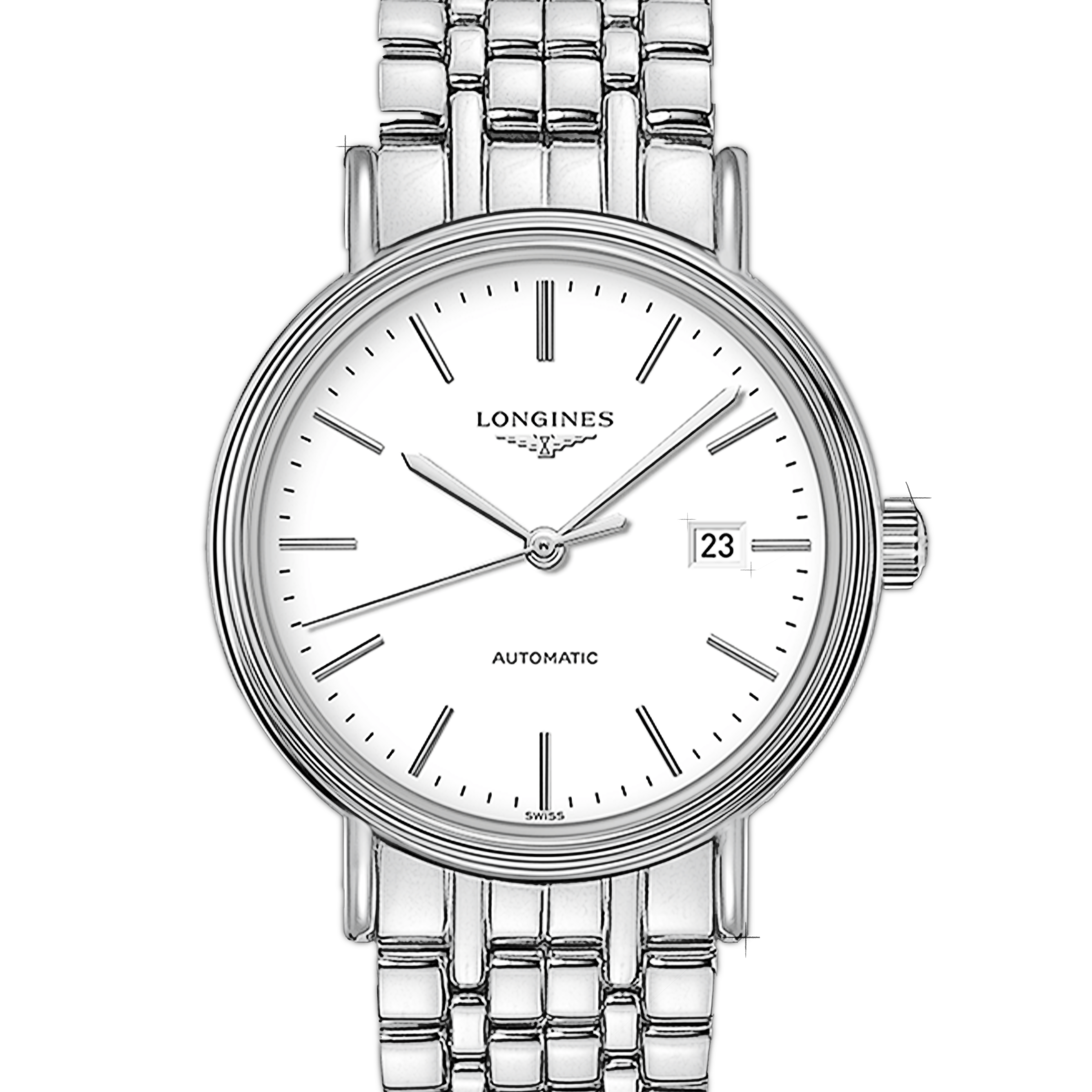 Longines Présence L4.922.4.12.6 en Acier inoxydable | CHRONEXT