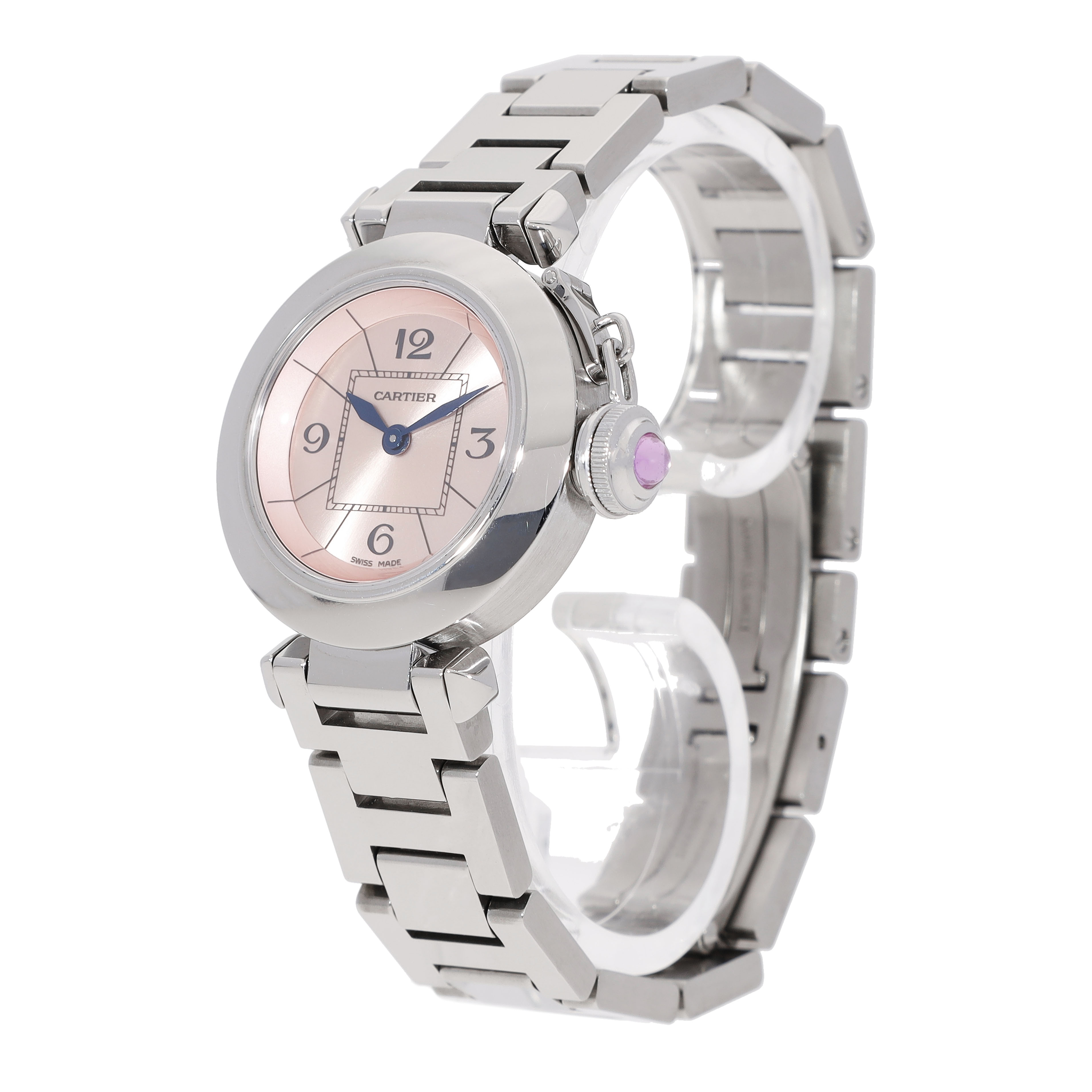 Cartier Pasha W3140008 in Edelstahl | CHRONEXT